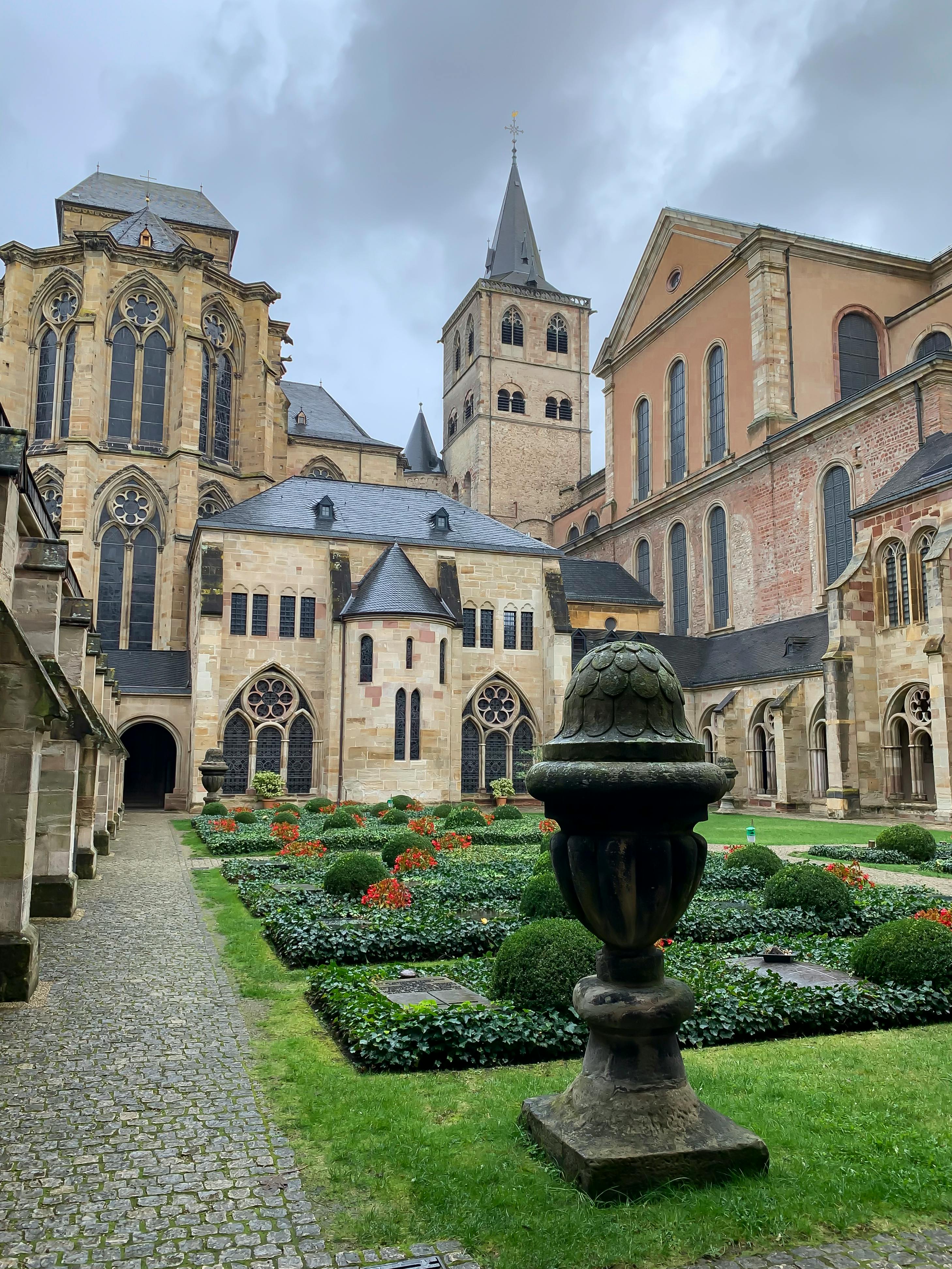Trier Cathedral Under Gloomy Sky · Free Stock Photo