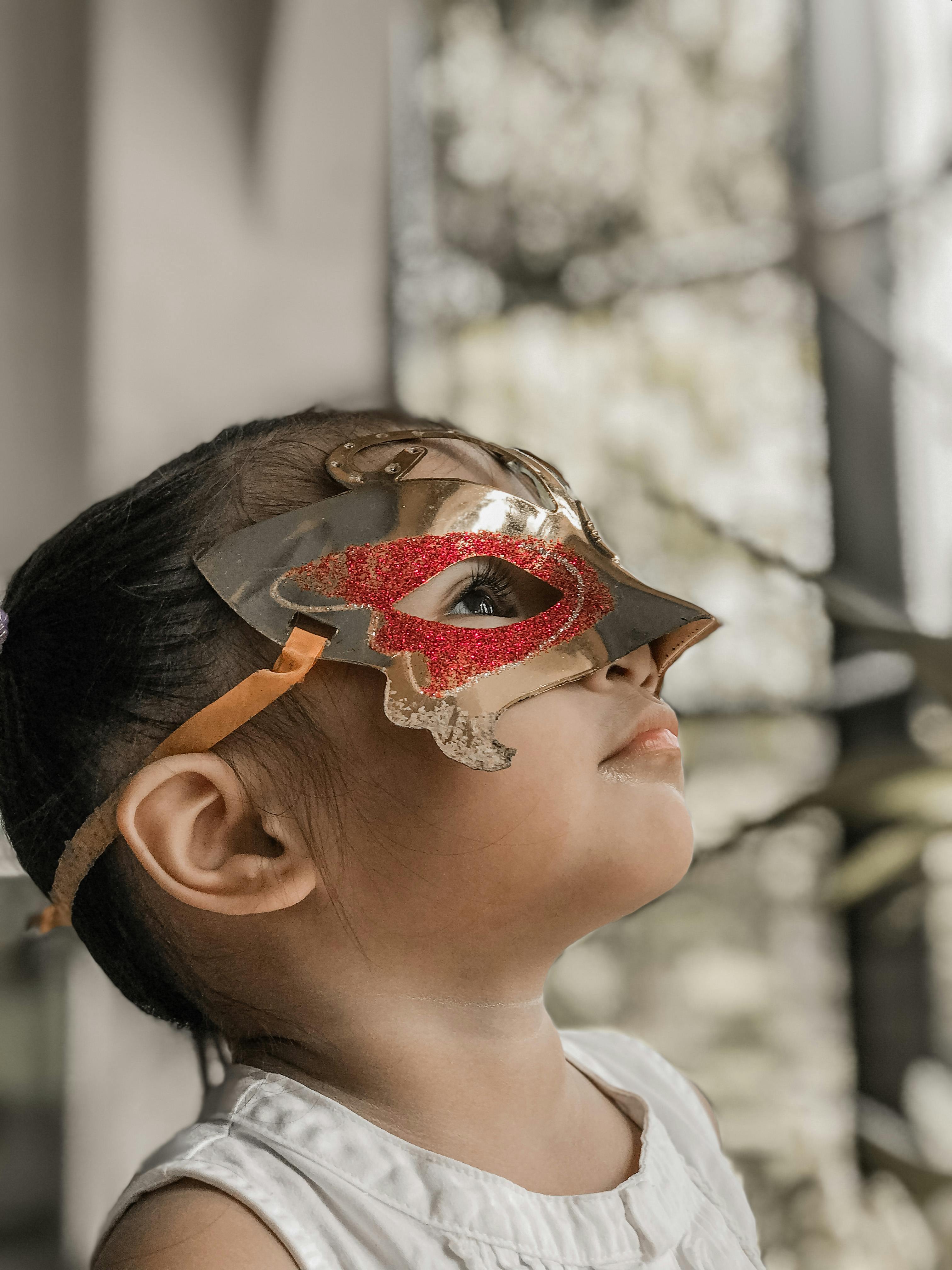 Young Girl Wearing a Mask · Free Stock Photo