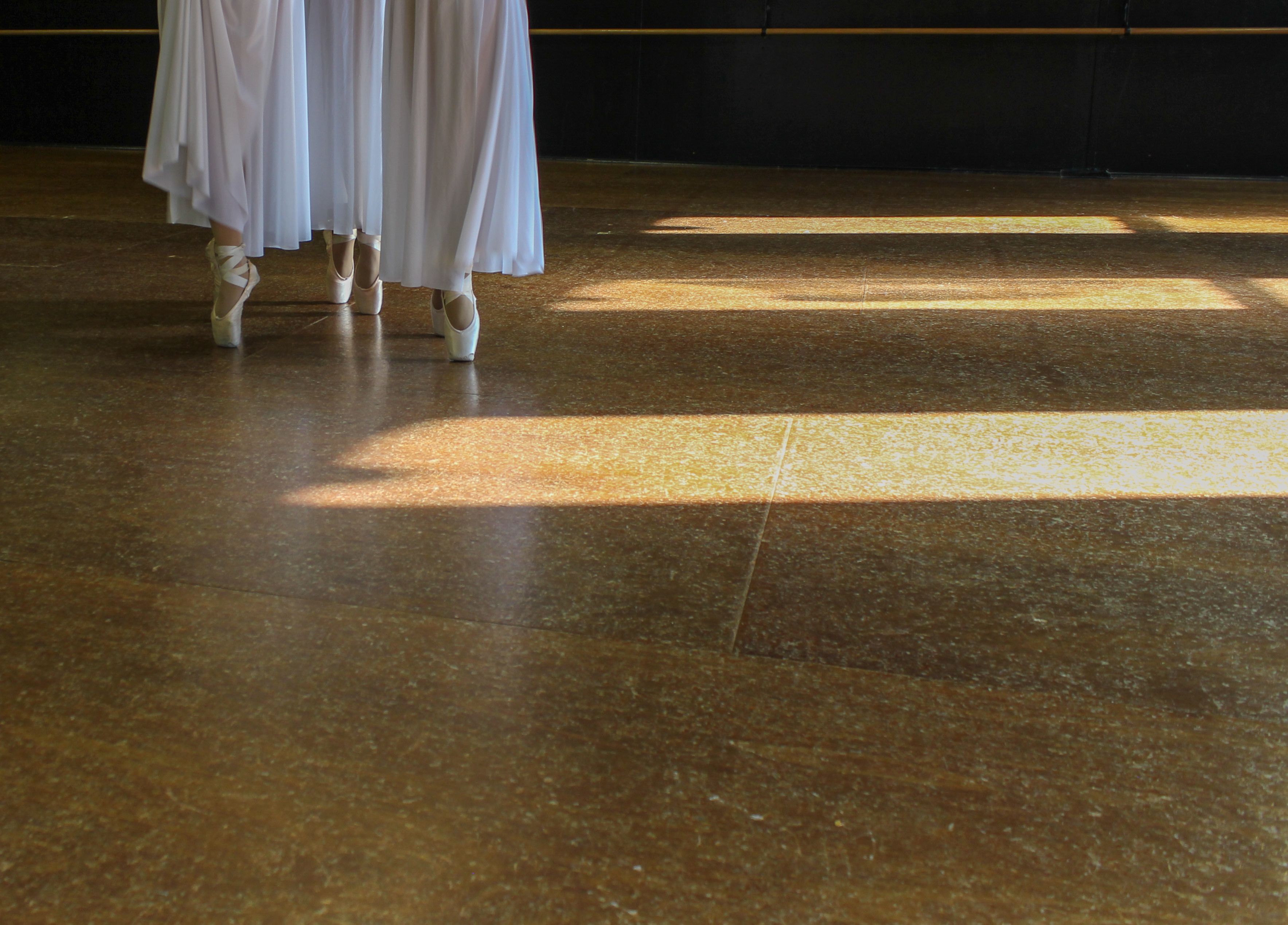 Woman in Beige Ballet Dress · Free Stock Photo