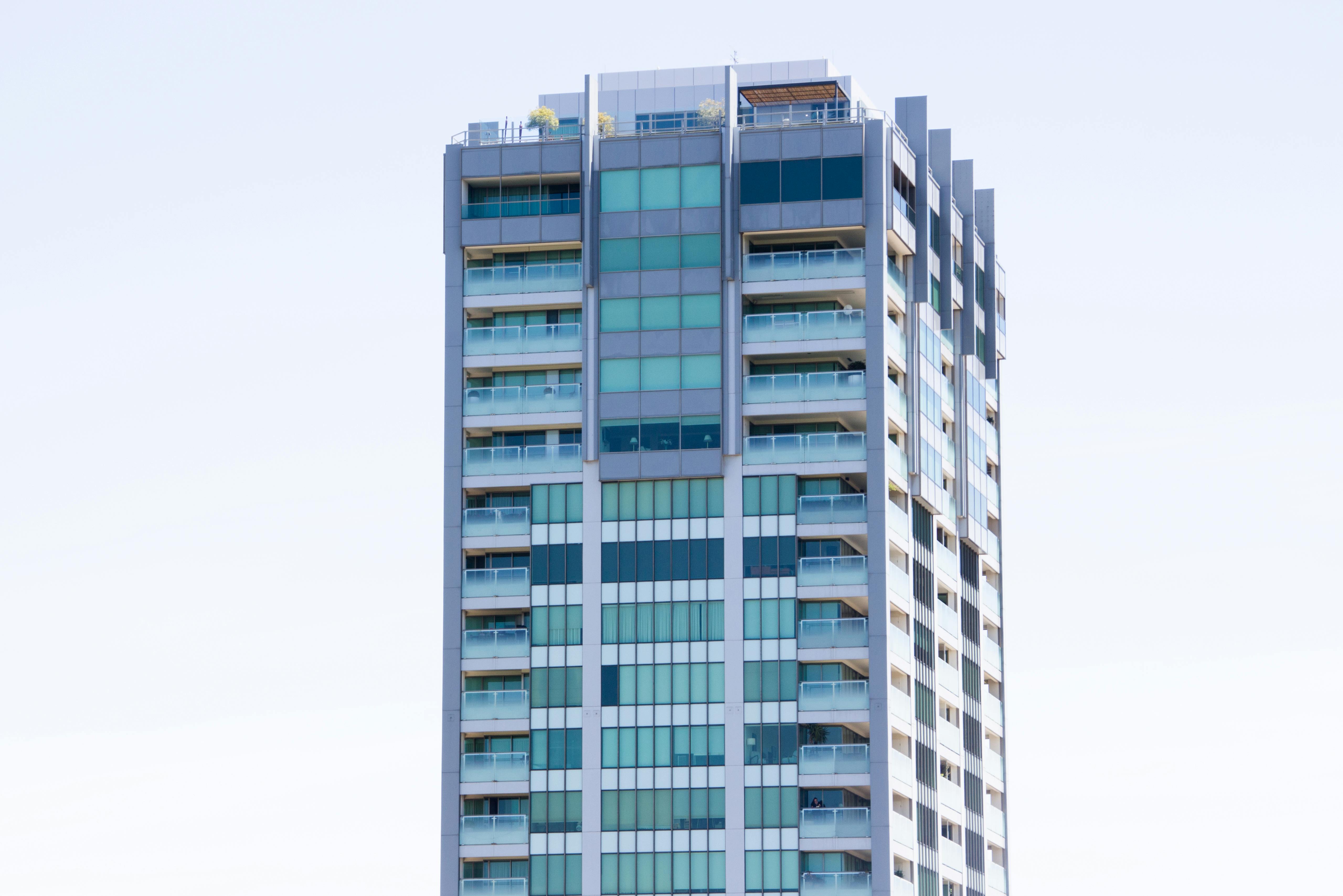 Exterior Design of a High Rise Apartment Building · Free Stock Photo