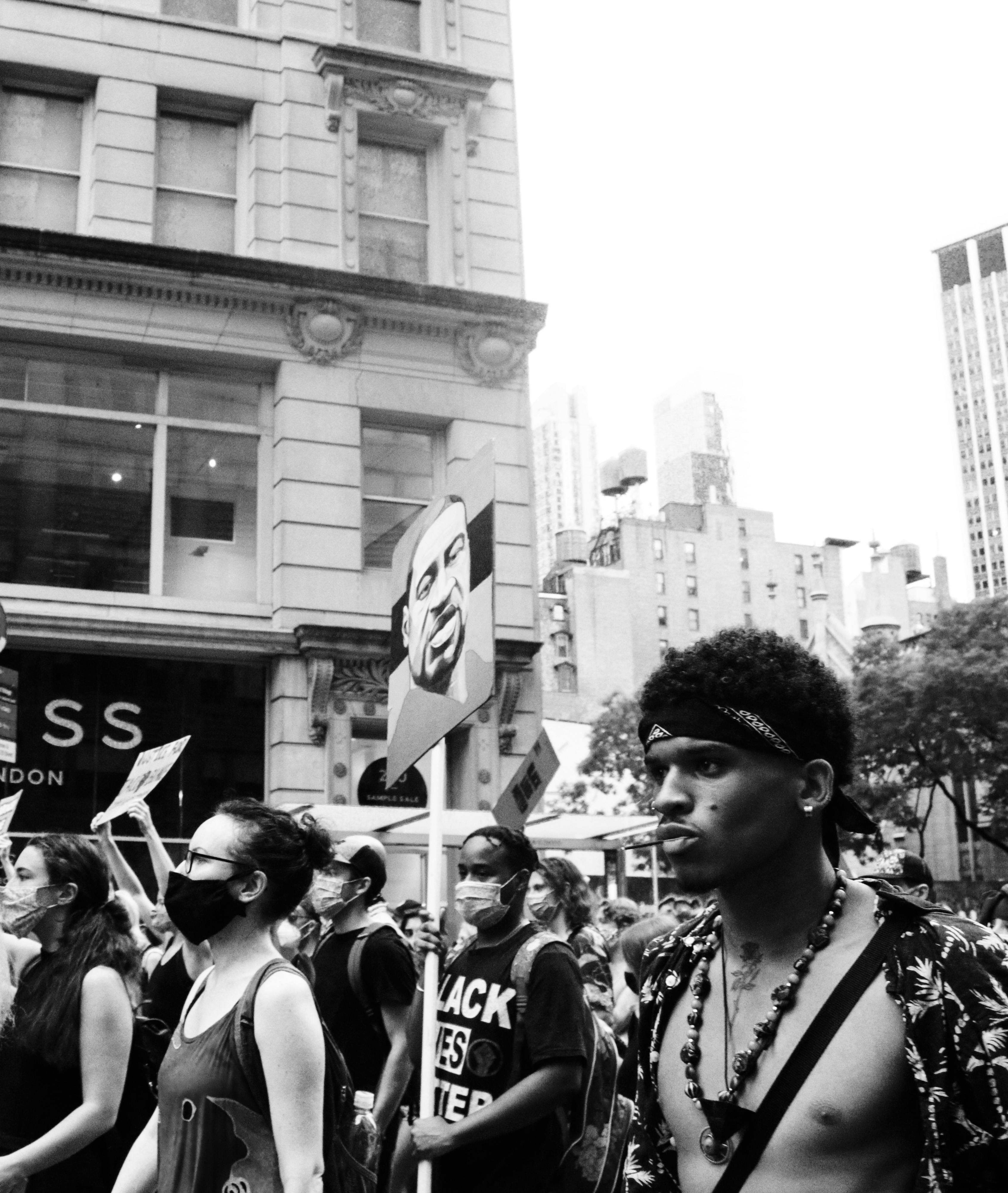 People Doing Rally Near Building · Free Stock Photo