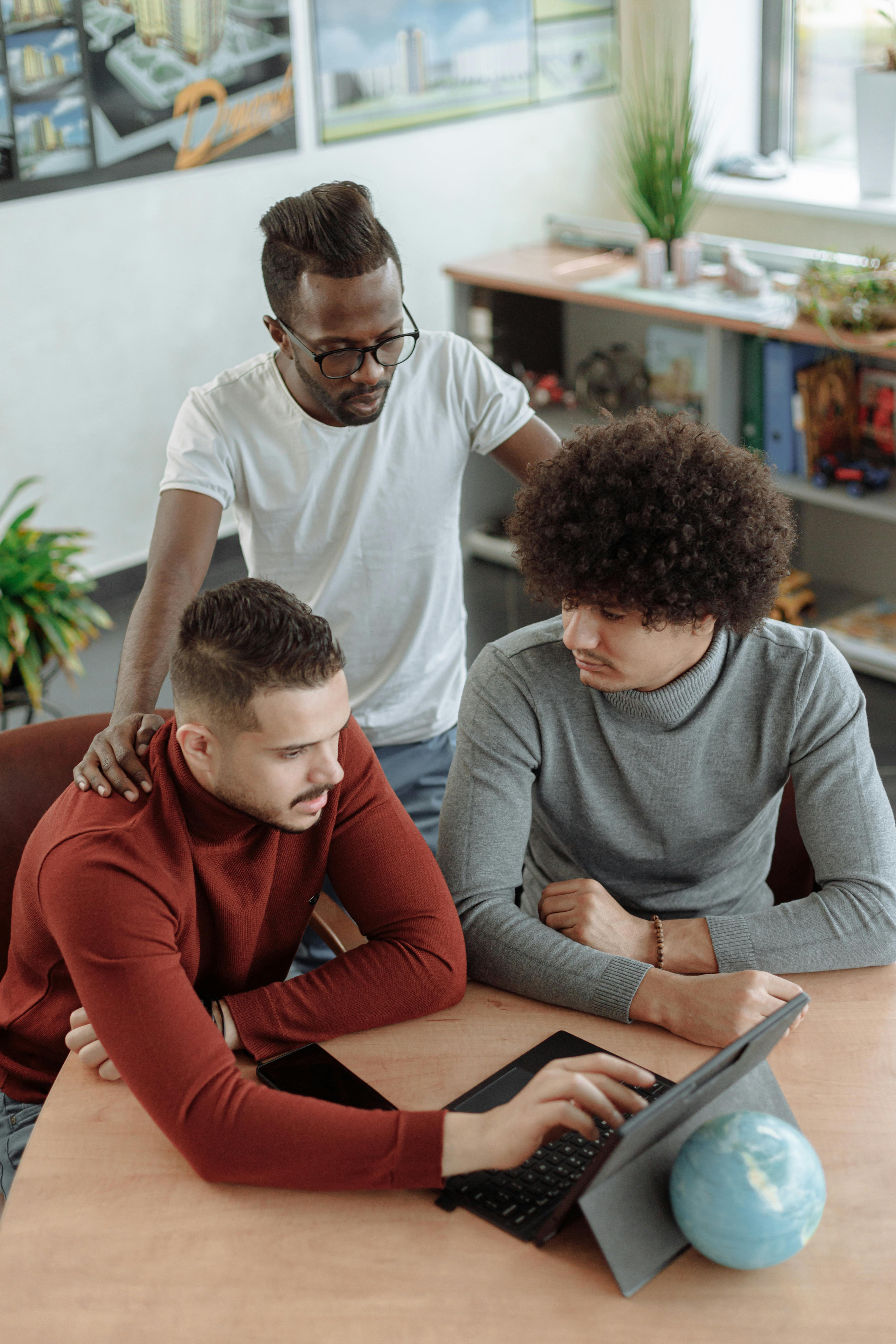 Men Talking With Each Other · Free Stock Photo
