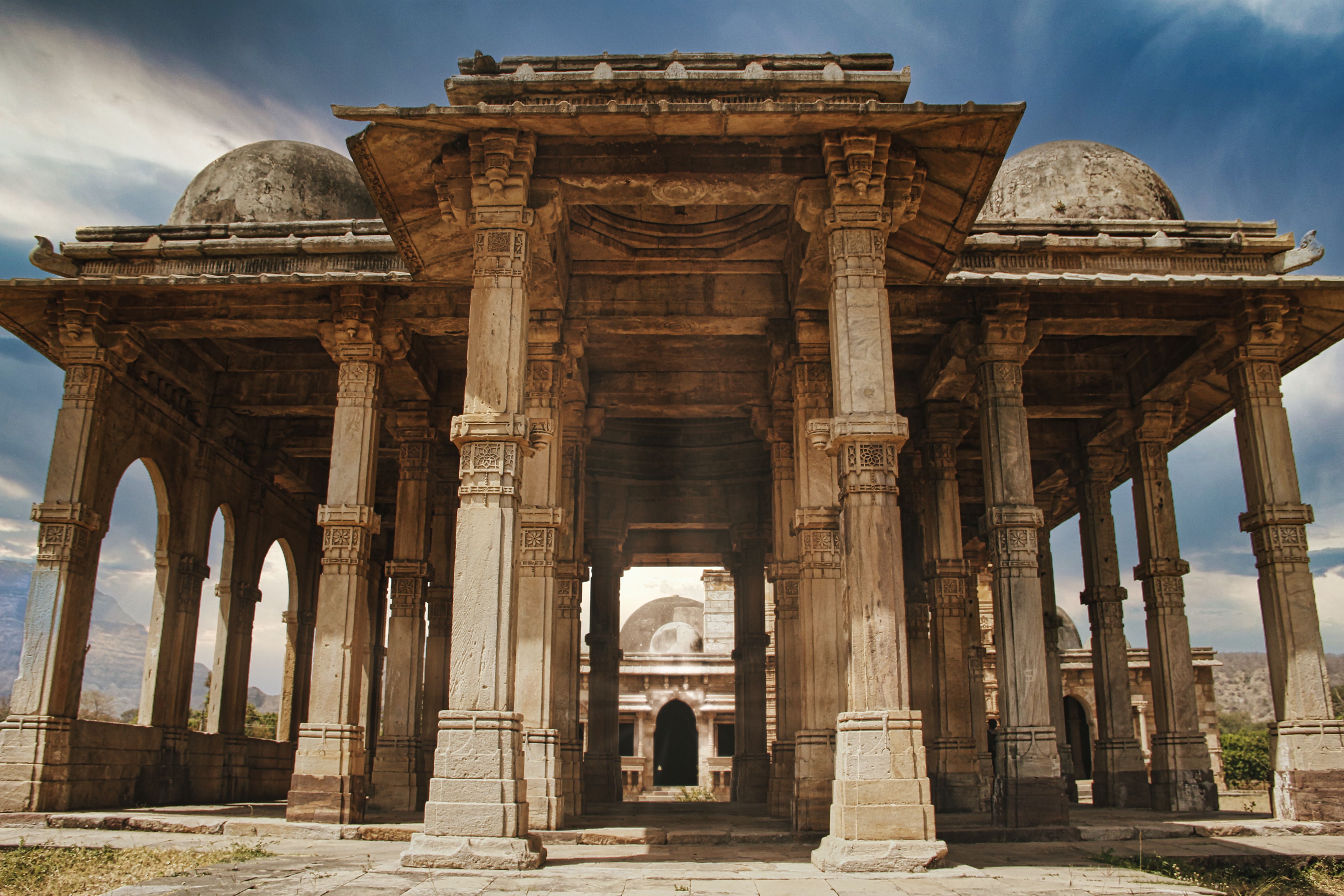 Brown Concrete Temple during Daytime · Free Stock Photo