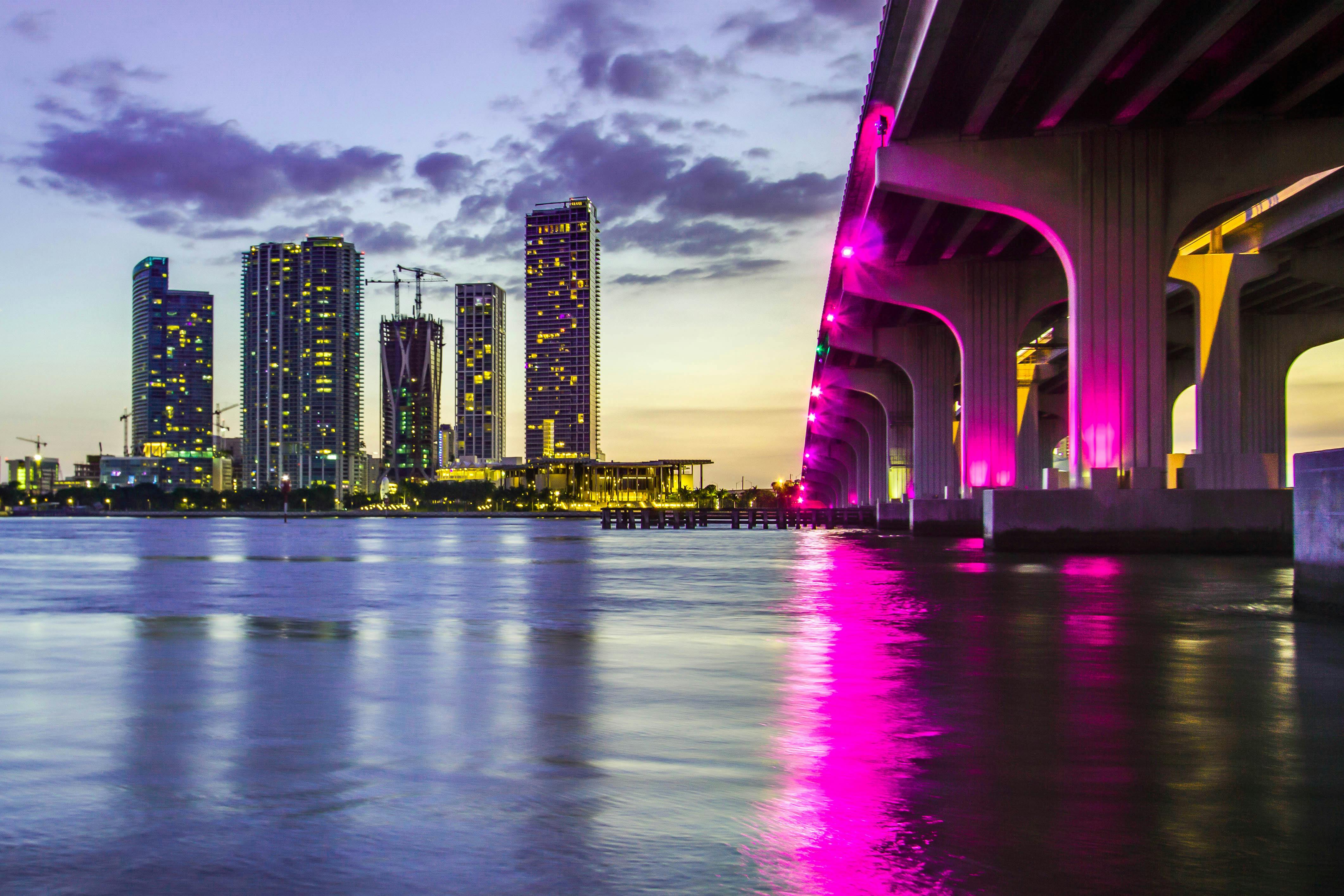 High Rise Buildings Near Body of Water · Free Stock Photo