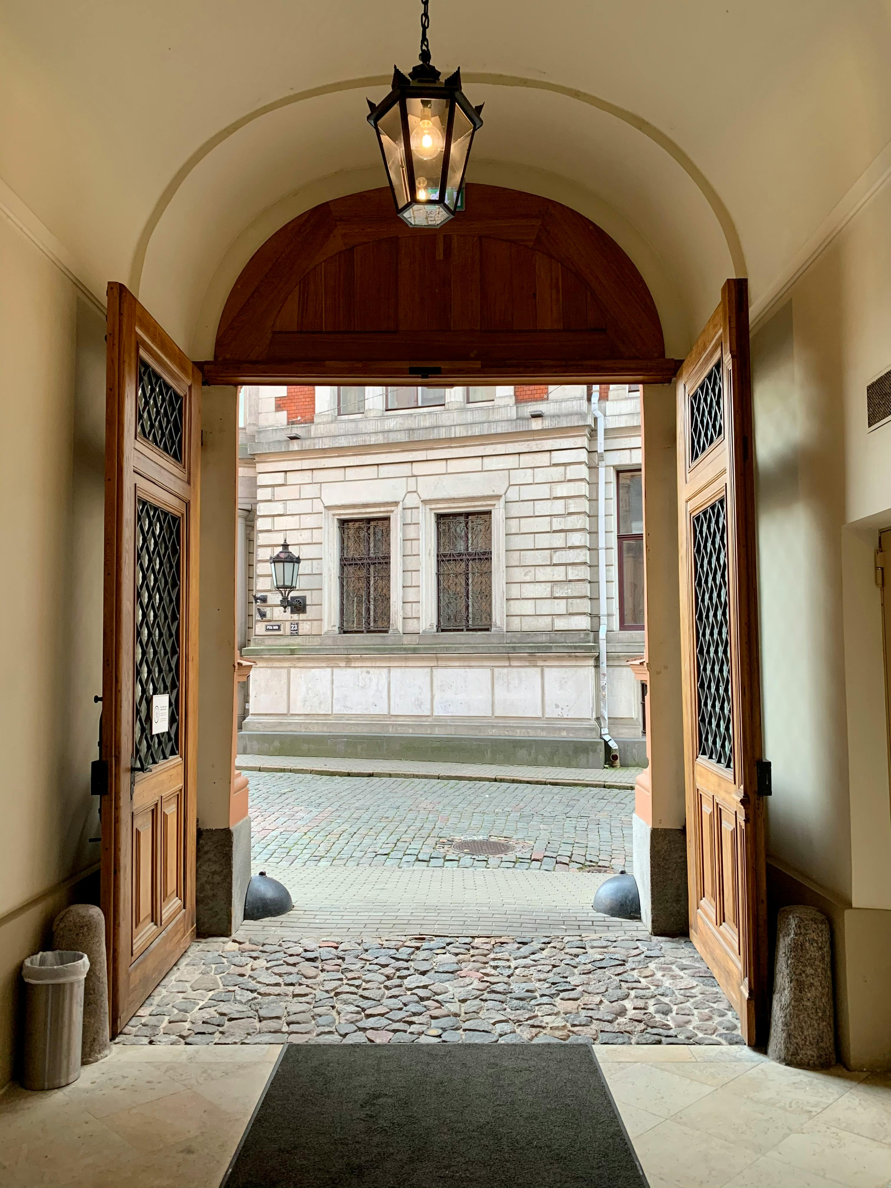 Photo of an Open Wooden Door · Free Stock Photo