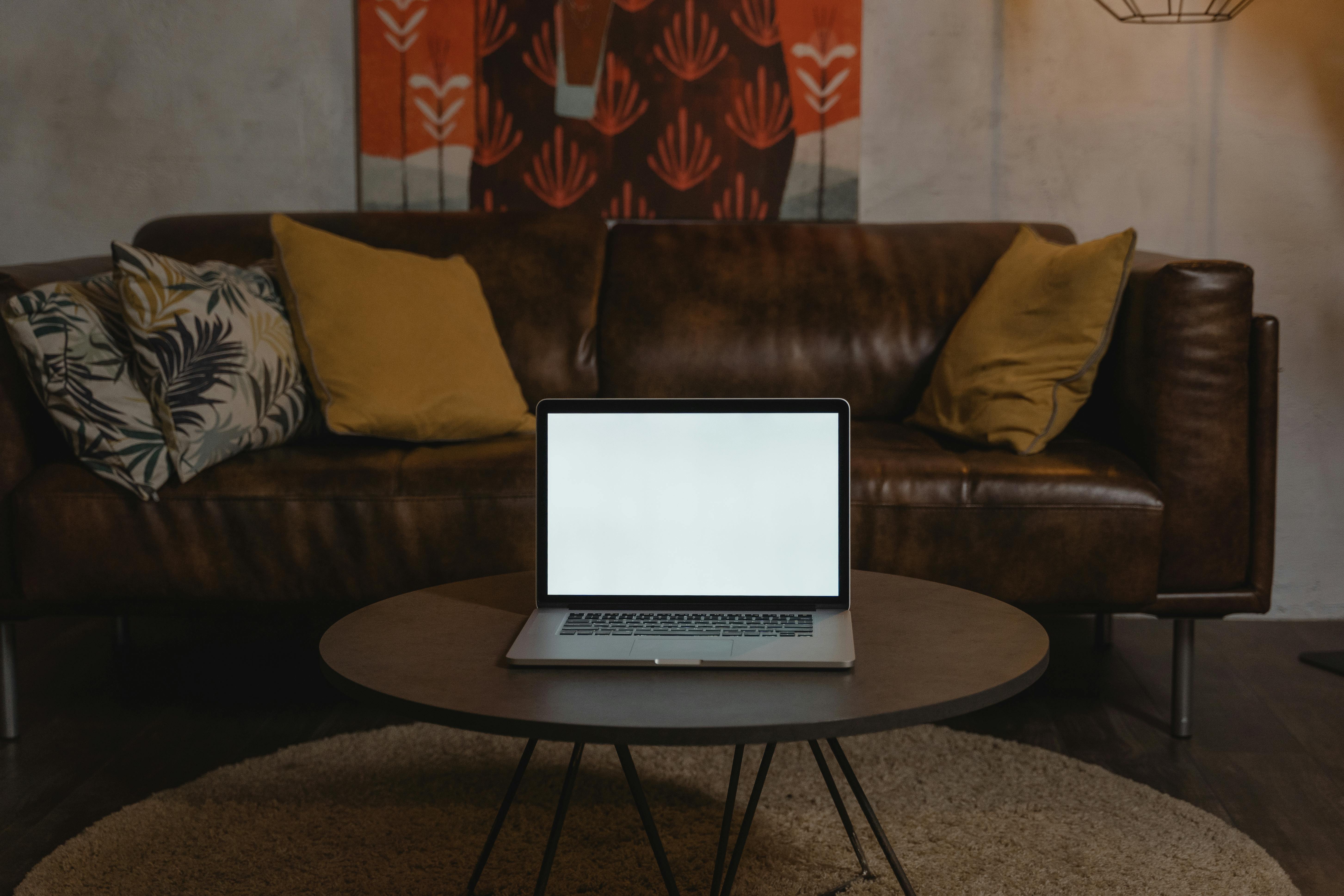 A Laptop on a Table · Free Stock Photo