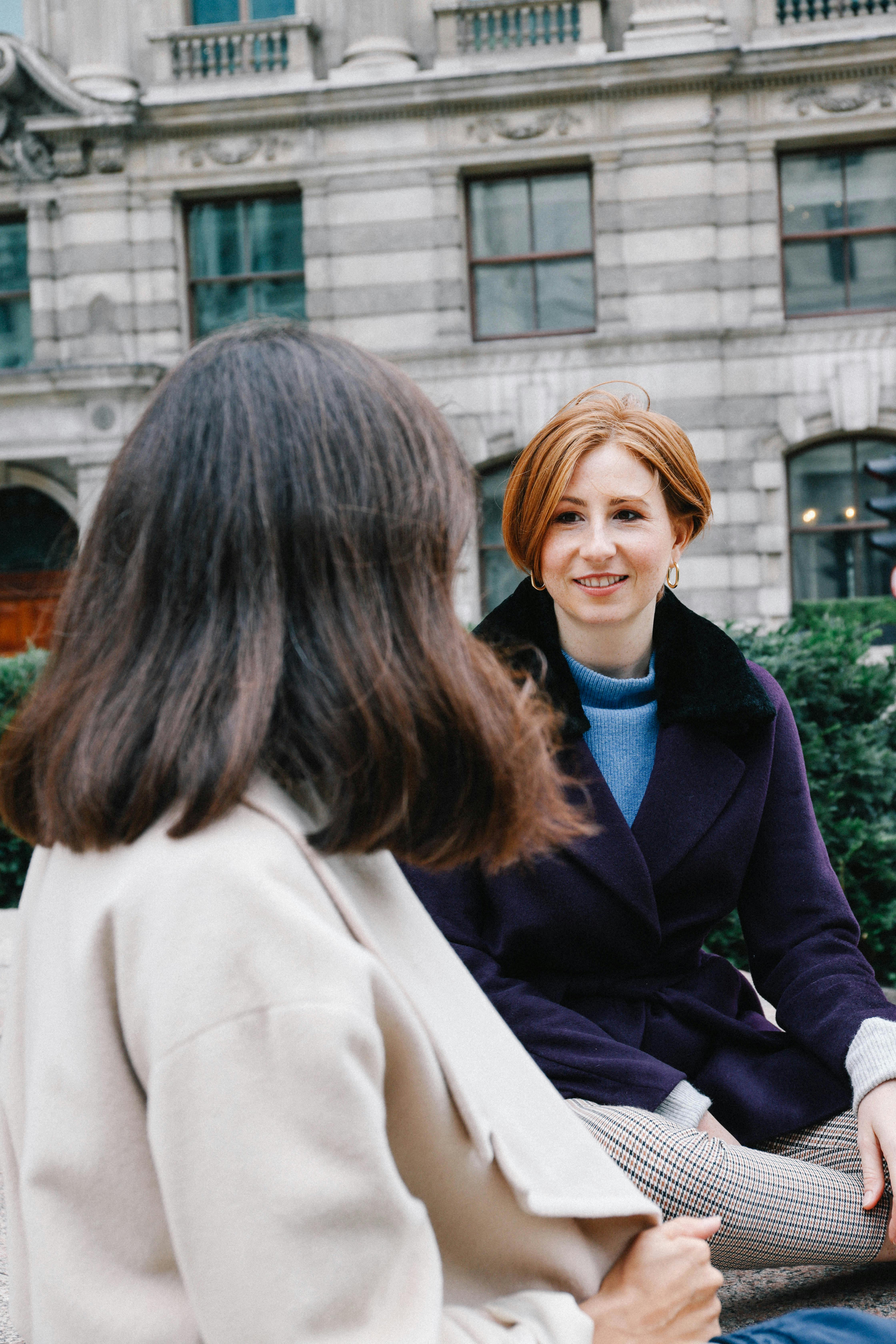 Two Women Talking Together · Free Stock Photo
