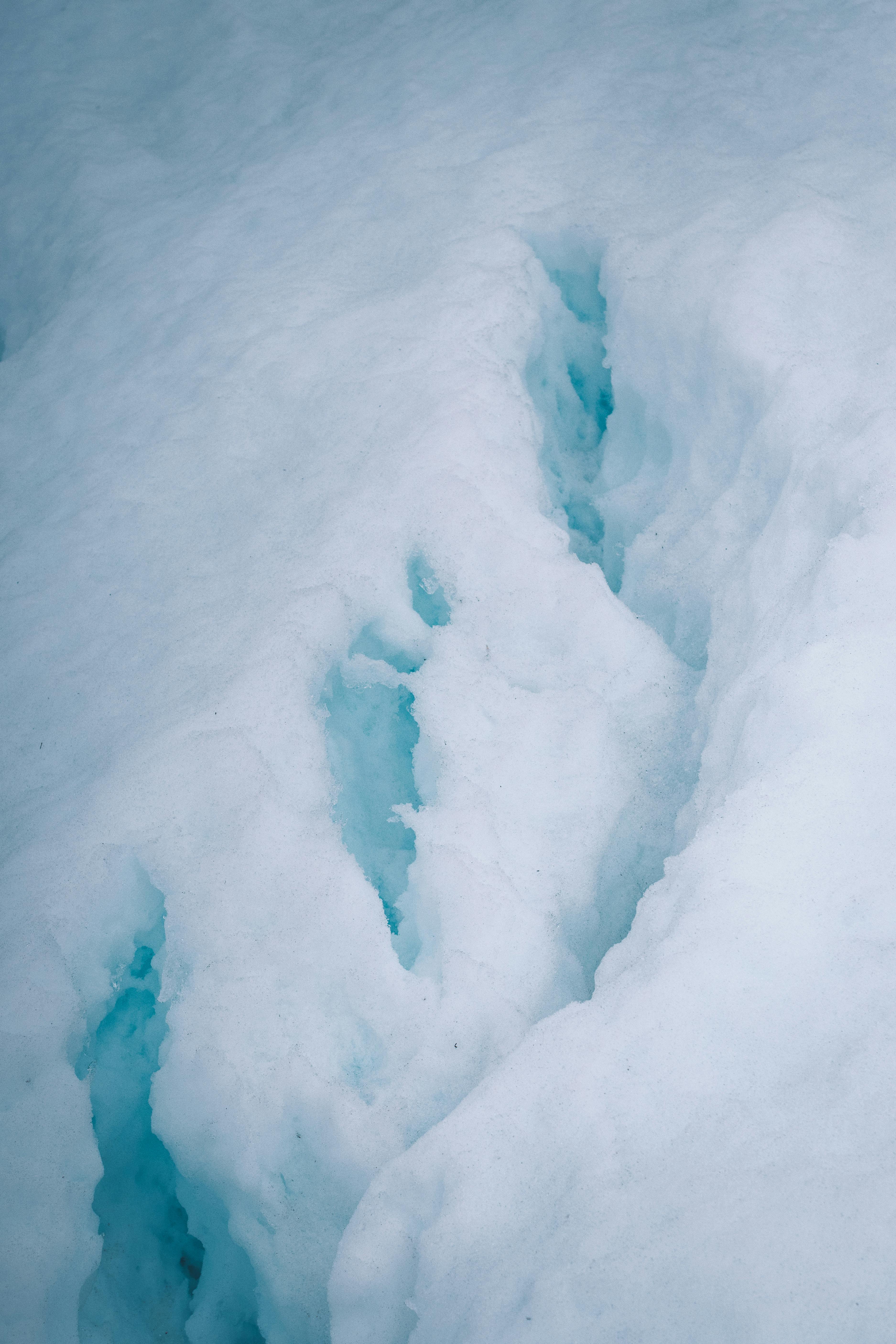 Close-up of Frozen Ice · Free Stock Photo