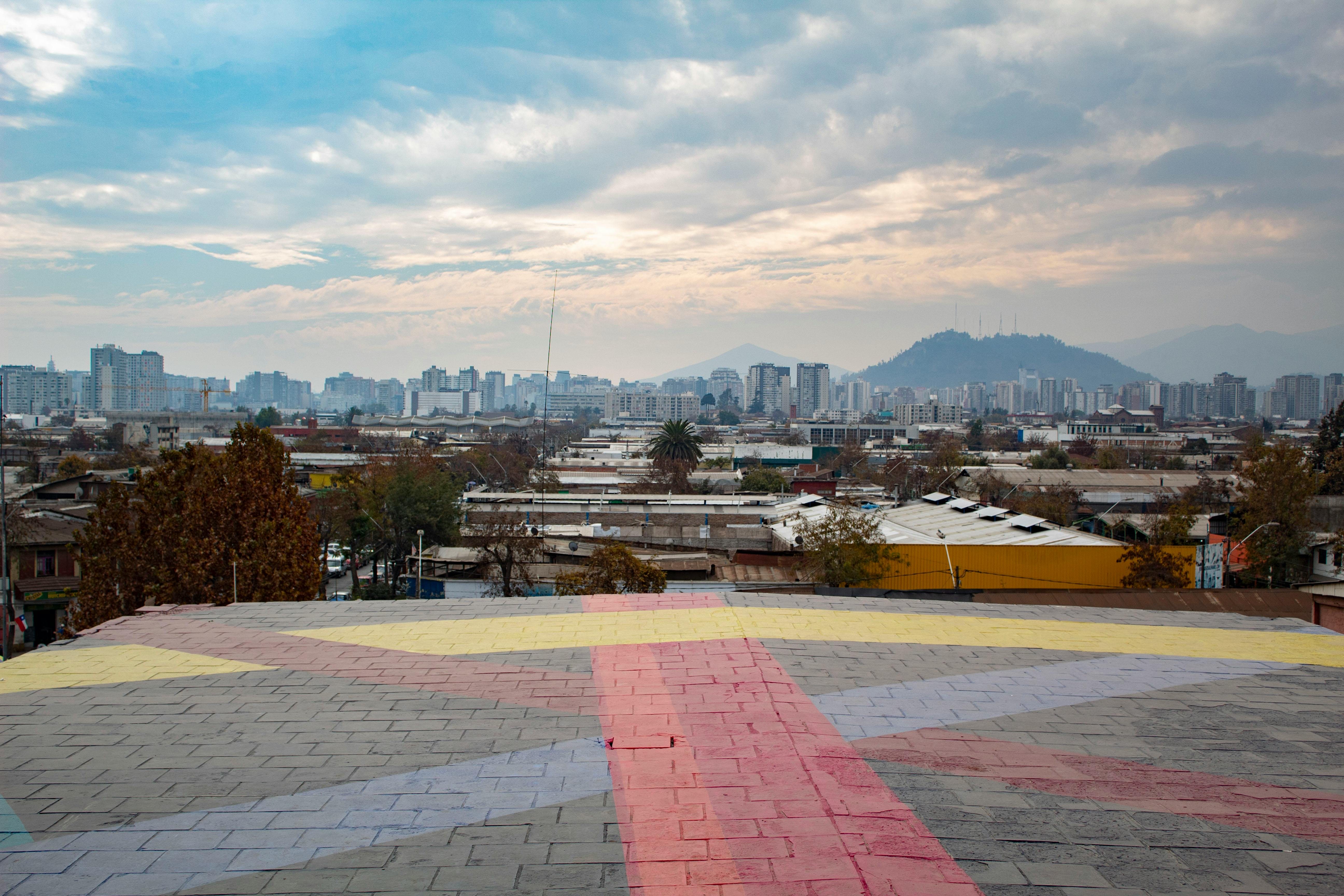 View of Cityscape from a Rooftop · Free Stock Photo