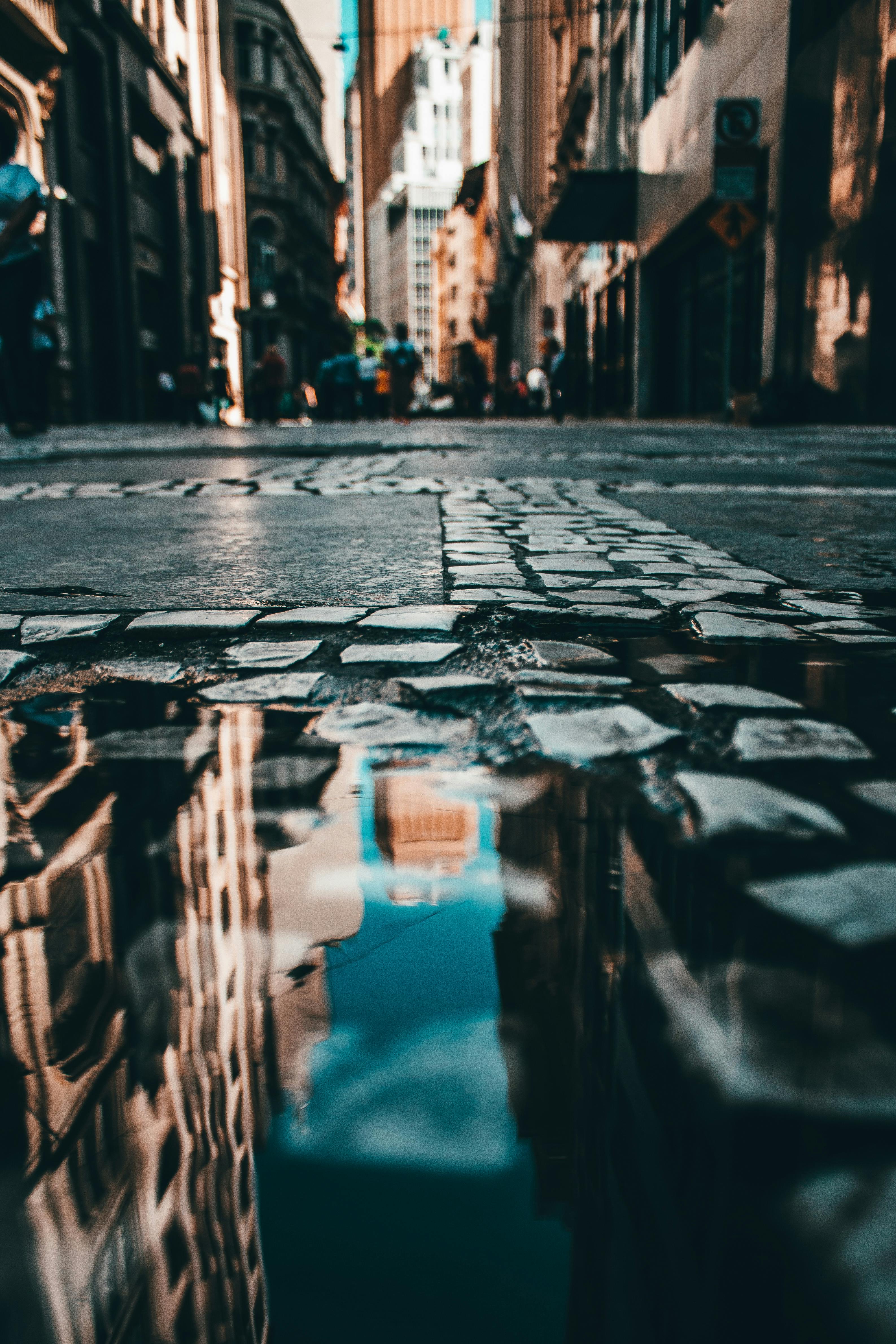 Water On Street · Free Stock Photo