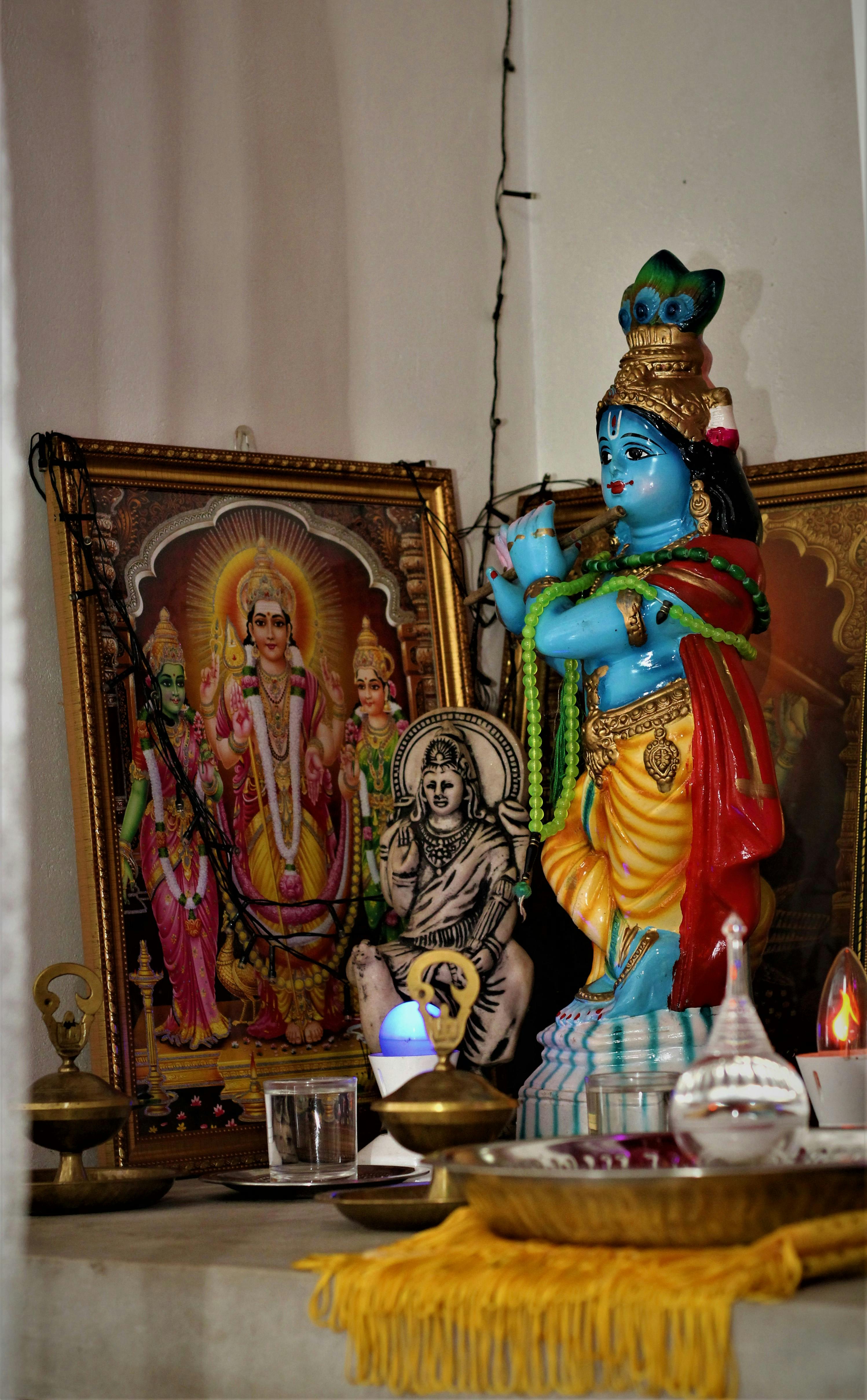 Hindu Small Altar · Free Stock Photo