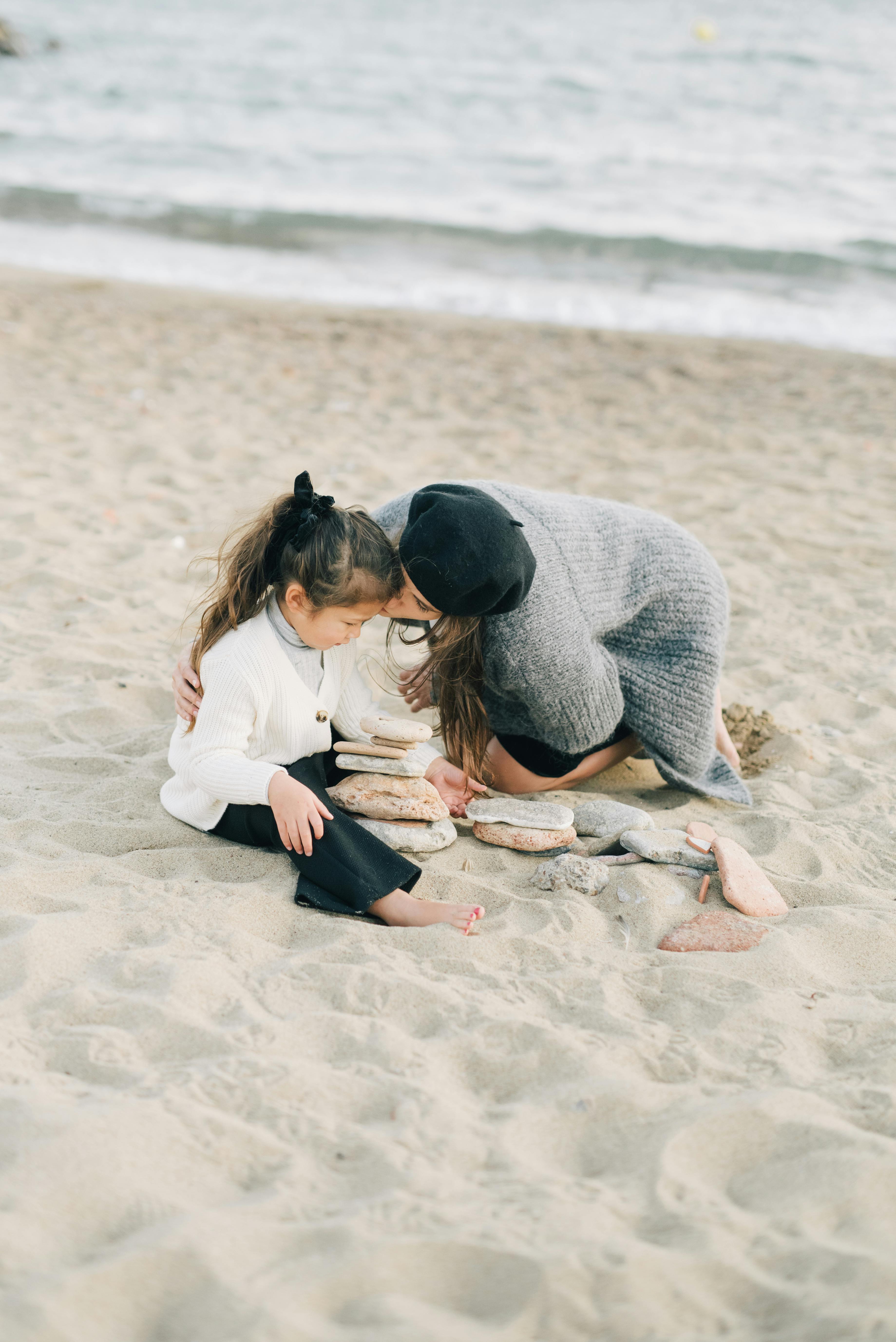 A Girl at the Beach · Free Stock Photo