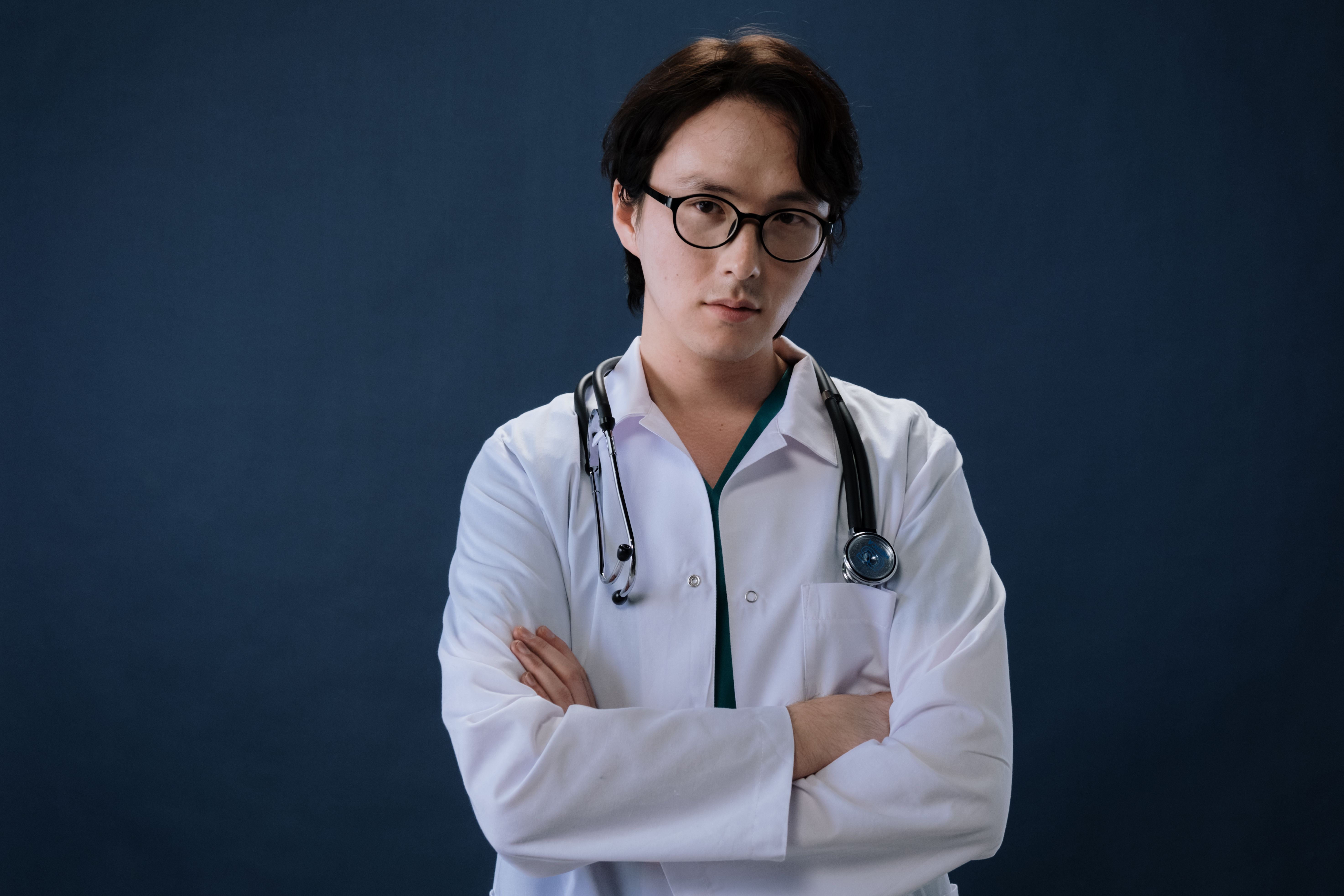 Close-up Photo of a Male Doctor · Free Stock Photo
