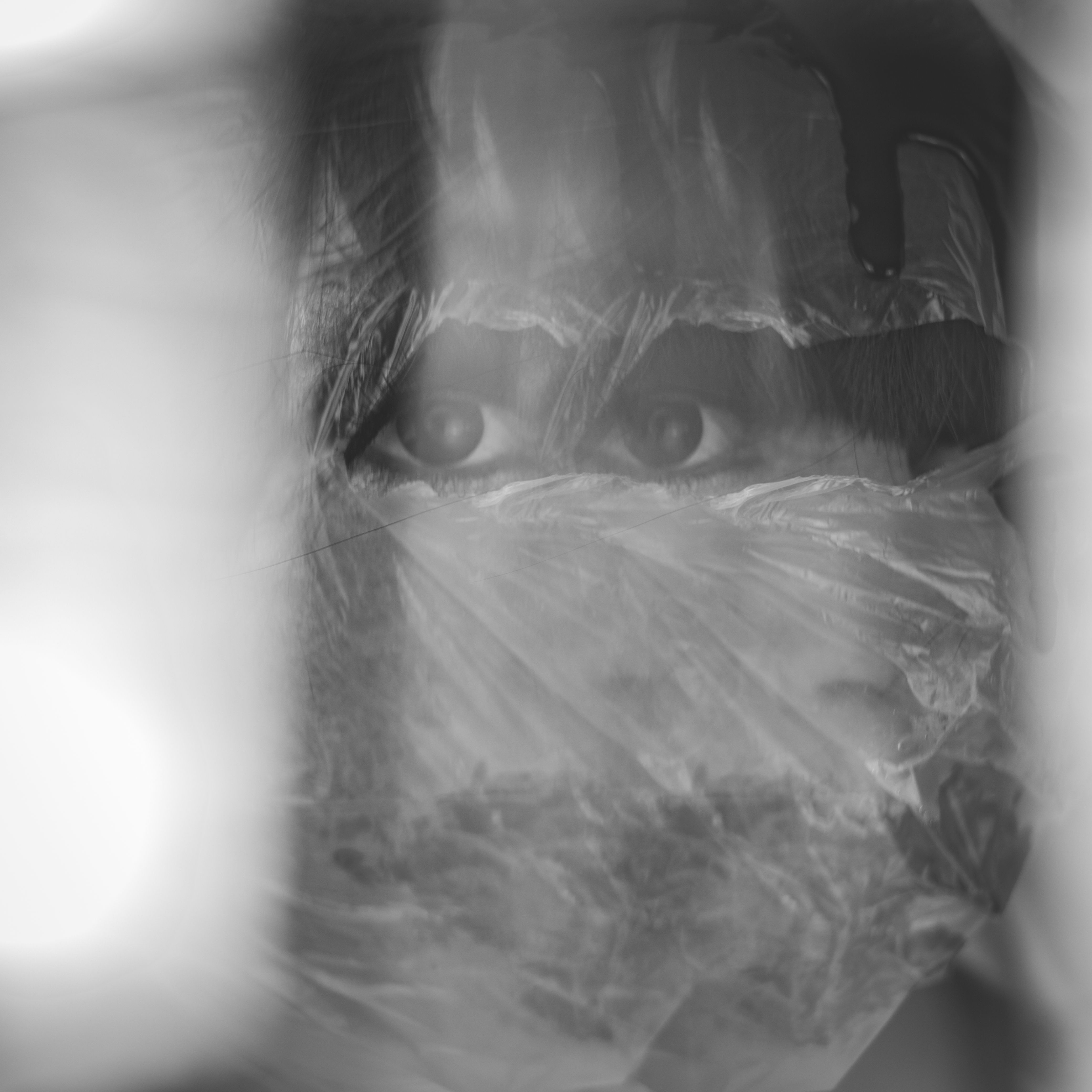 Grayscale Photo of Person's Eyes · Free Stock Photo