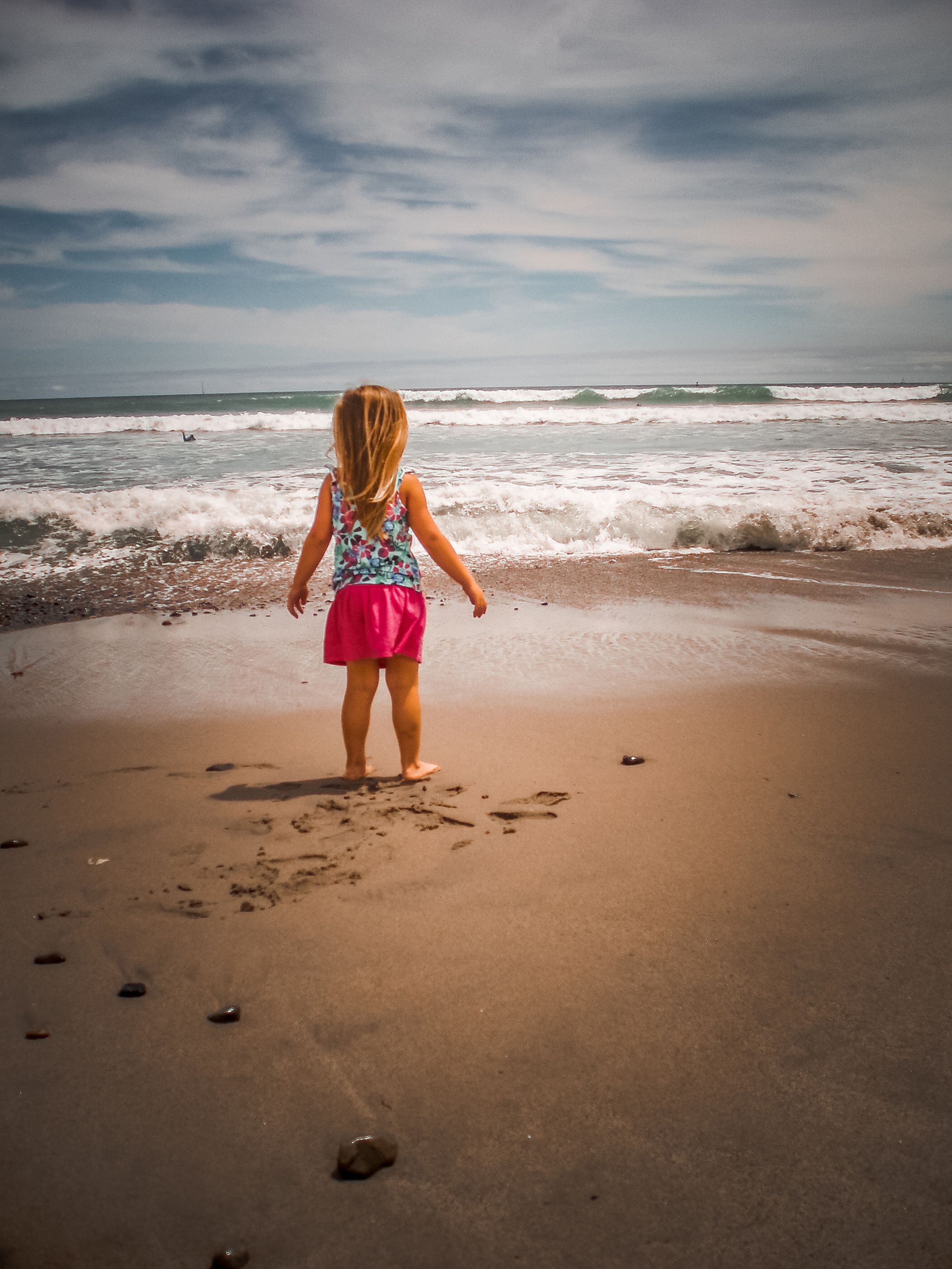 Bare Feet in Sea Water · Free Stock Photo
