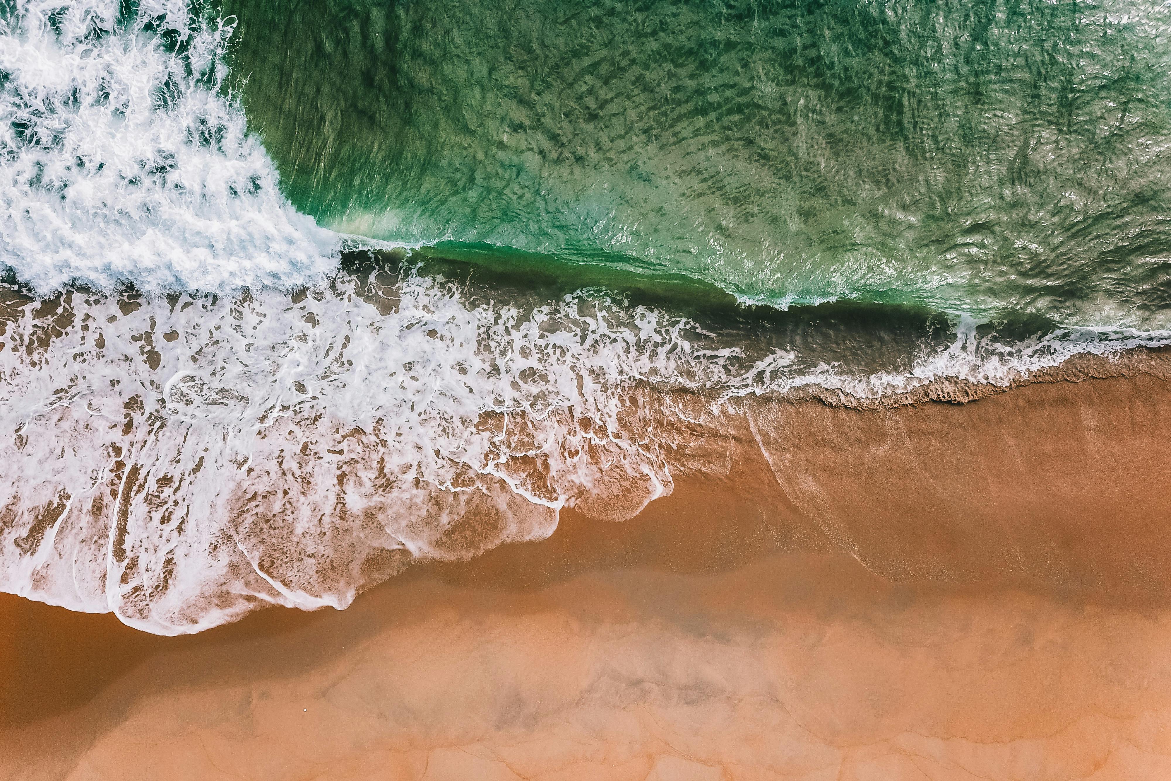 Rippled water of ocean in daytime · Free Stock Photo