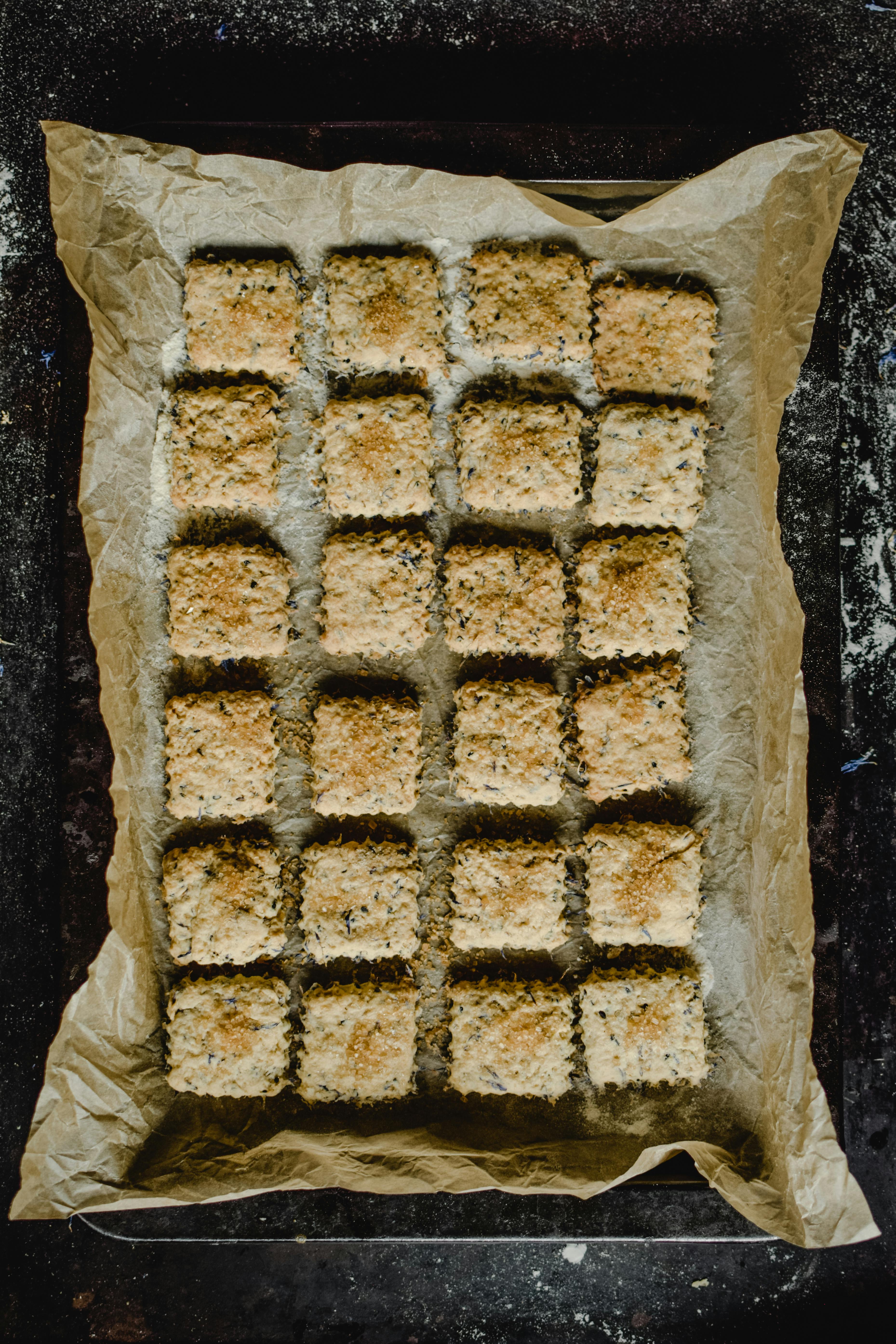 Brown Pastries on the Tray · Free Stock Photo
