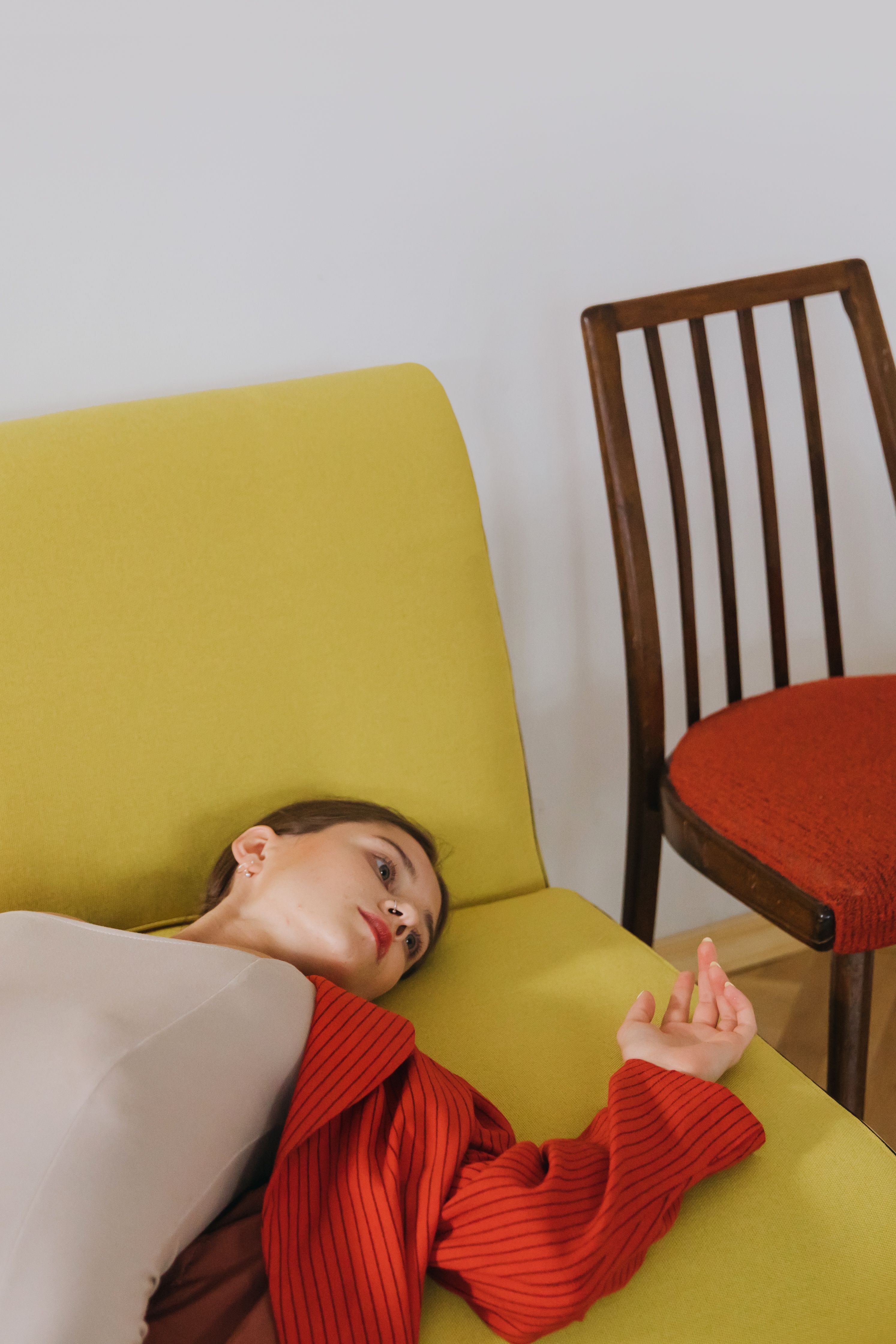A Sad Woman Resting · Free Stock Photo