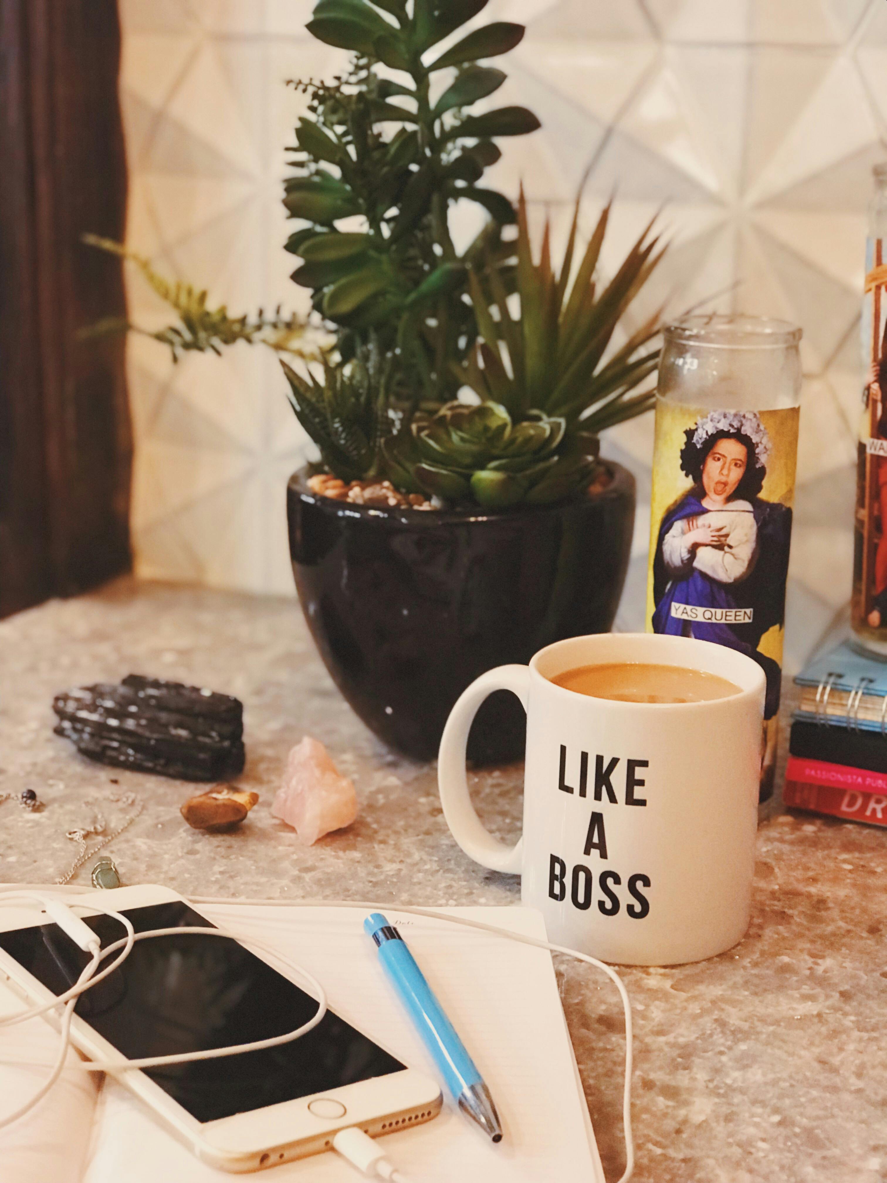 White Ceramic Mug with Coffee Inside · Free Stock Photo