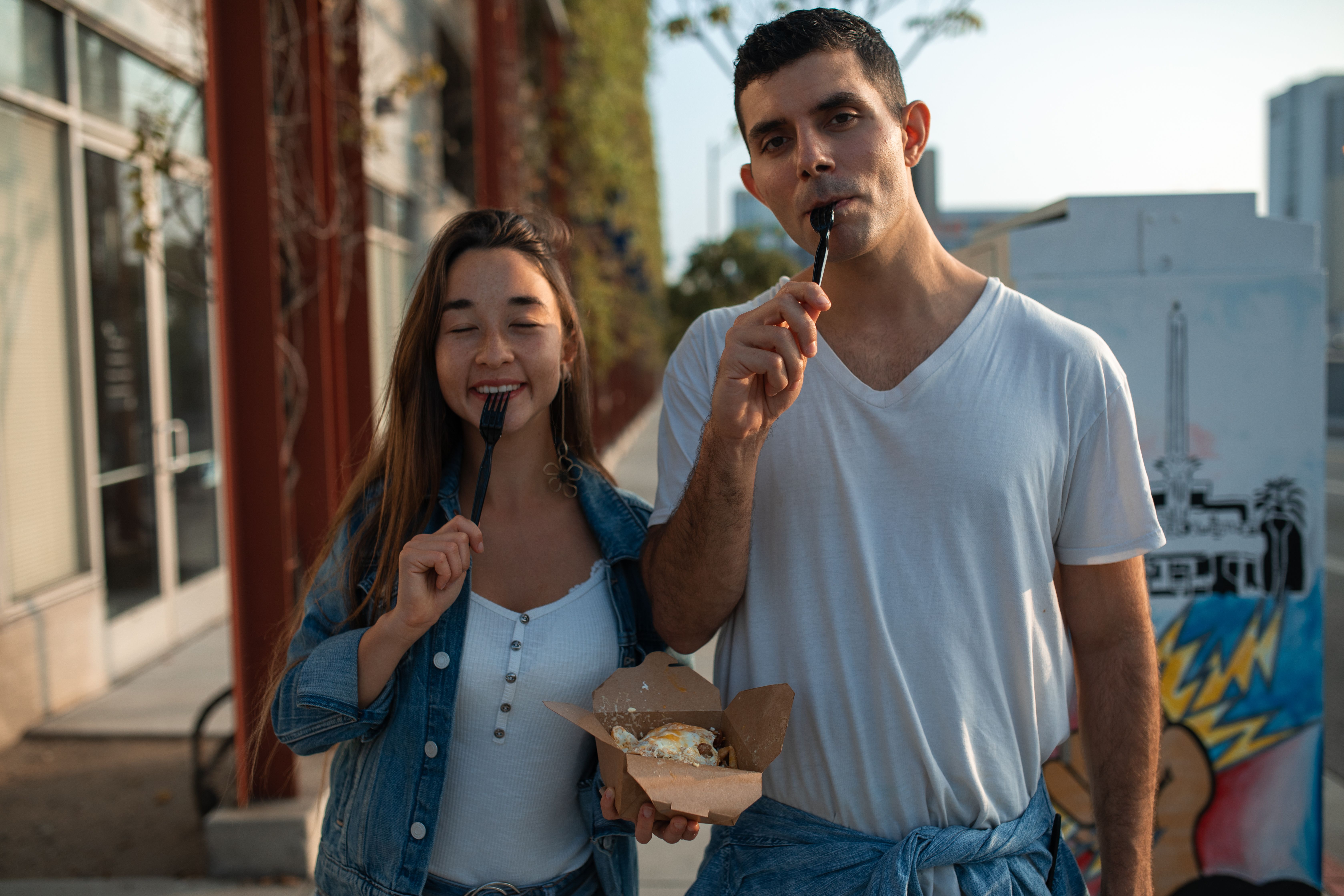 Woman Eating Baked Good Dessert · Free Stock Photo