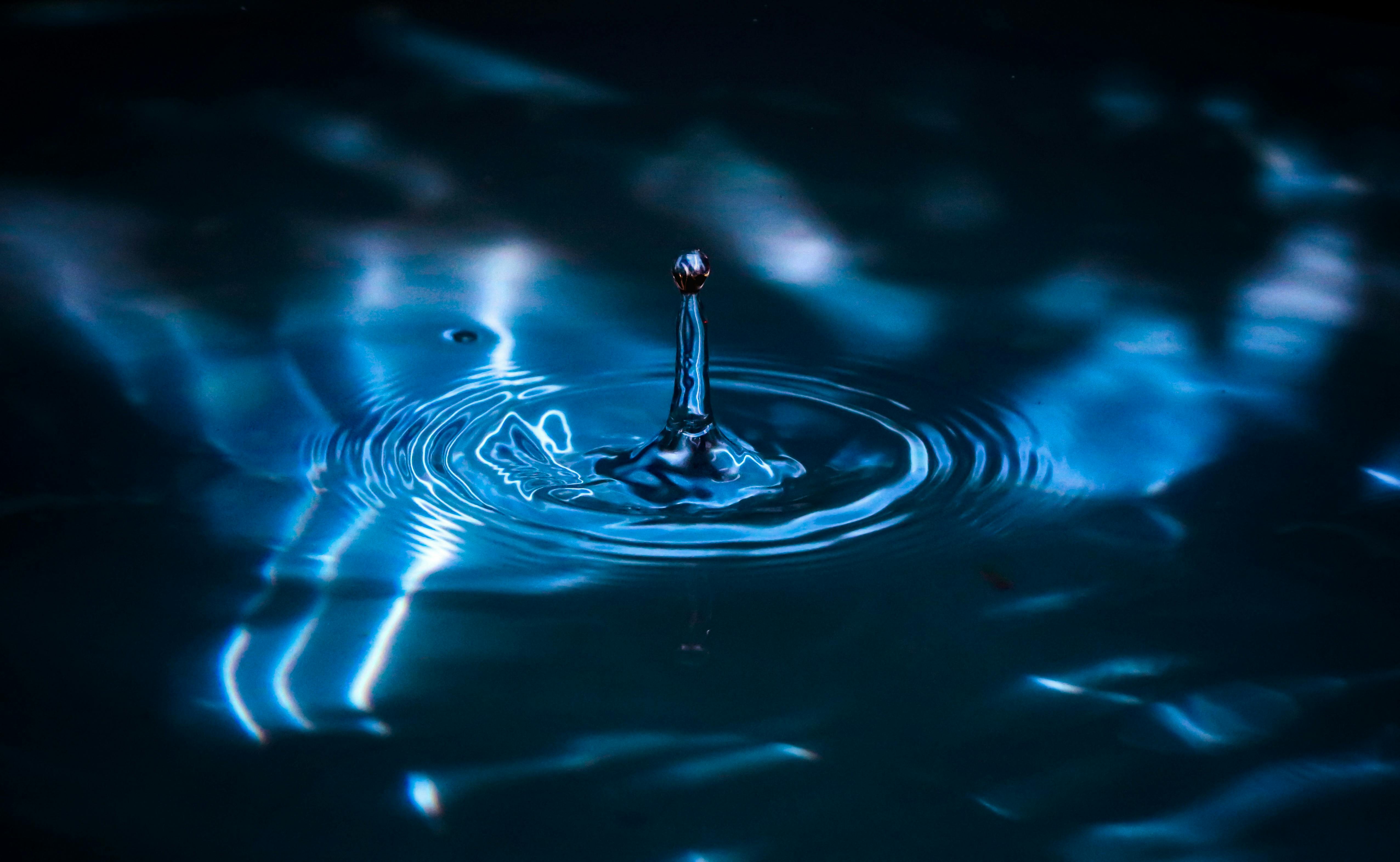 A Droplet of Water · Free Stock Photo