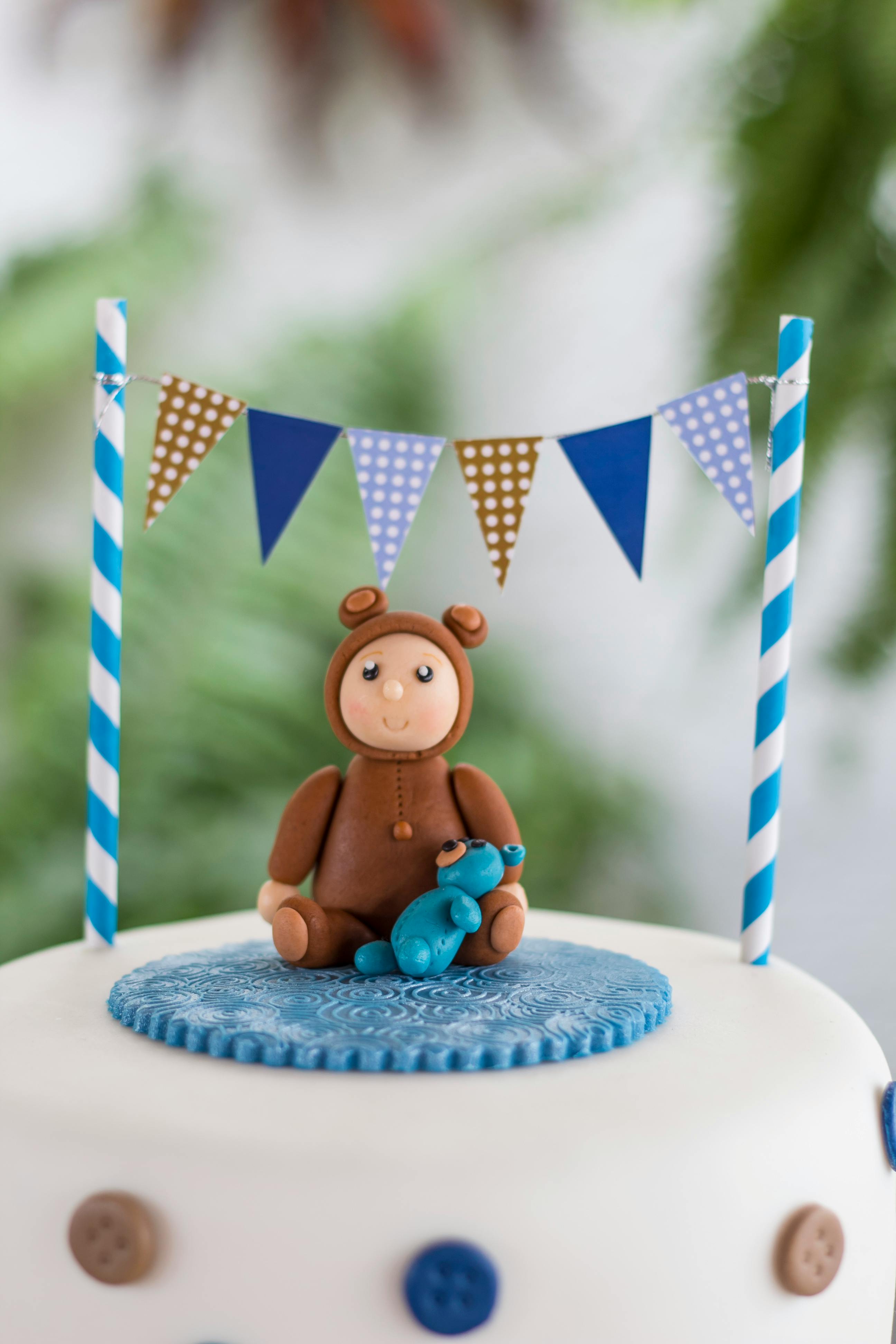 A Birthday Cake on a Bar Stool · Free Stock Photo