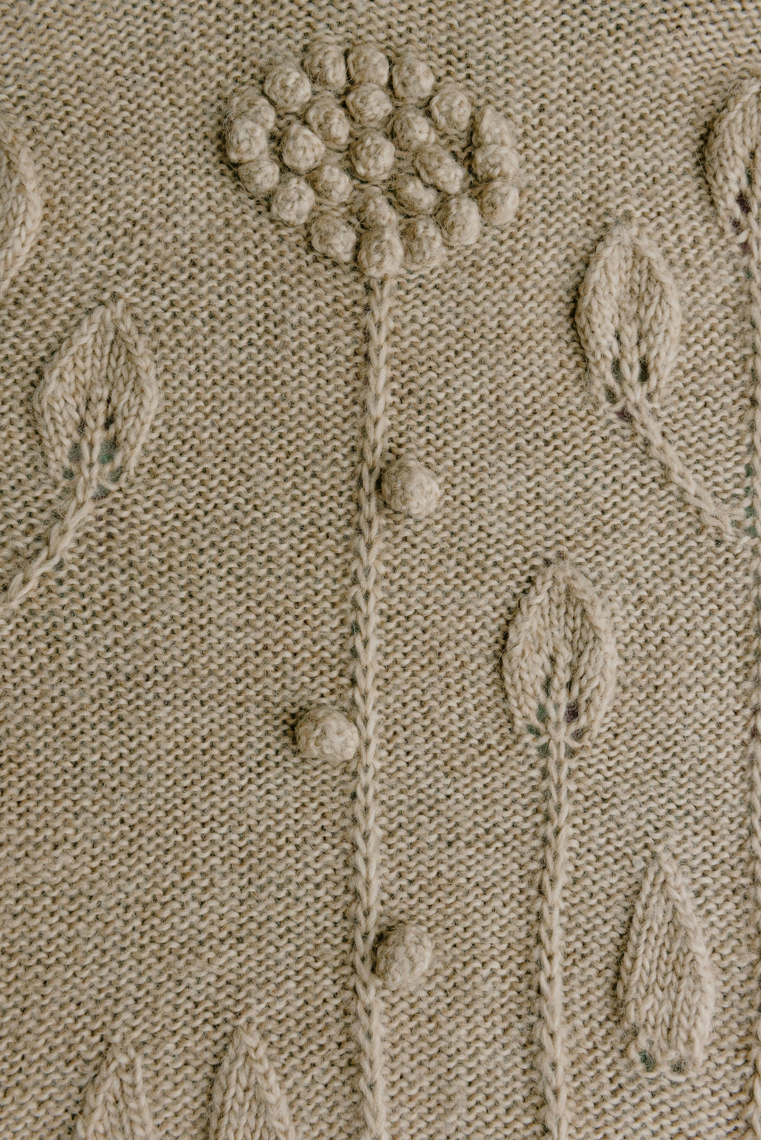 Close-up Photo of Knitted Textile · Free Stock Photo