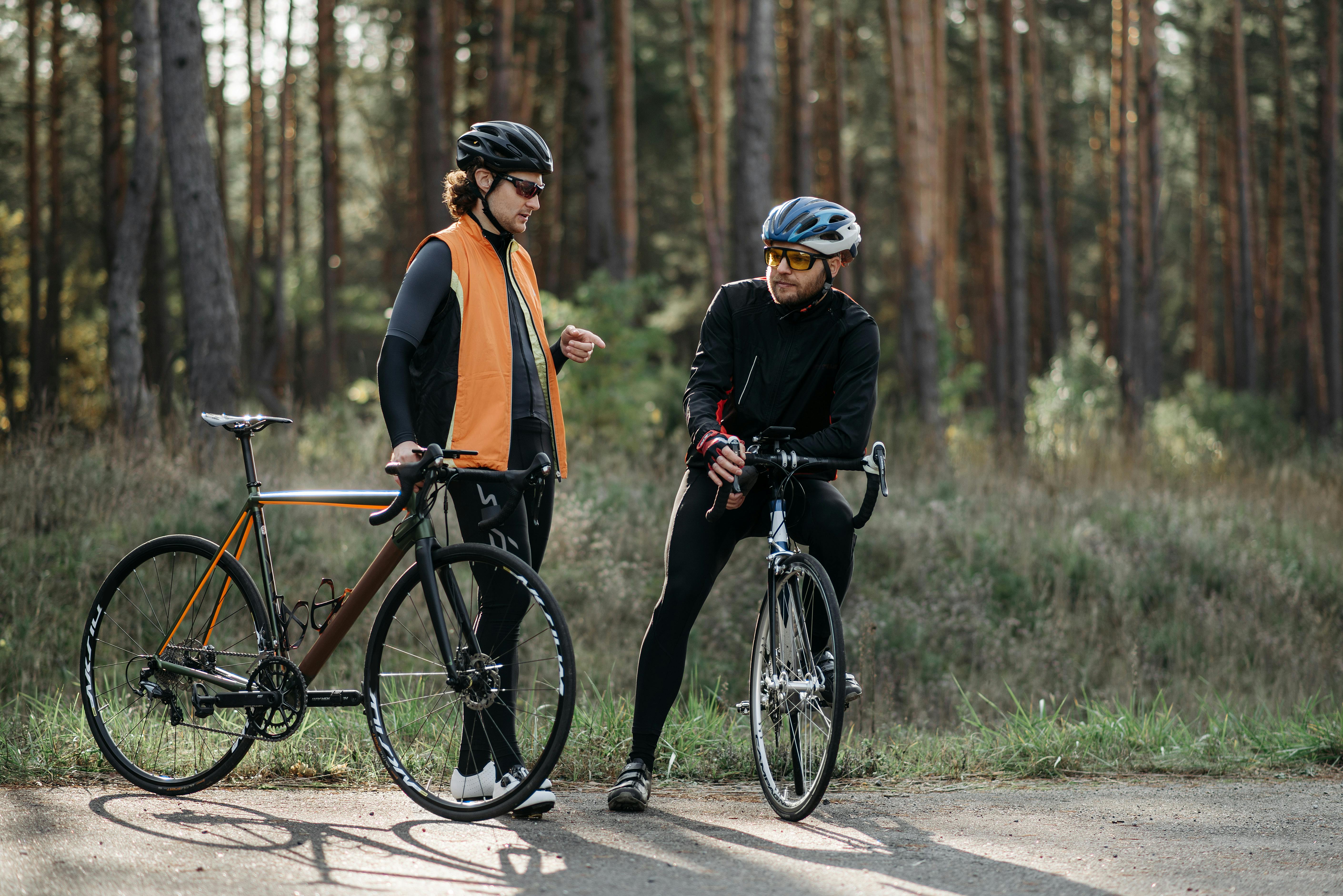 Bikers talking with each other · Free Stock Photo