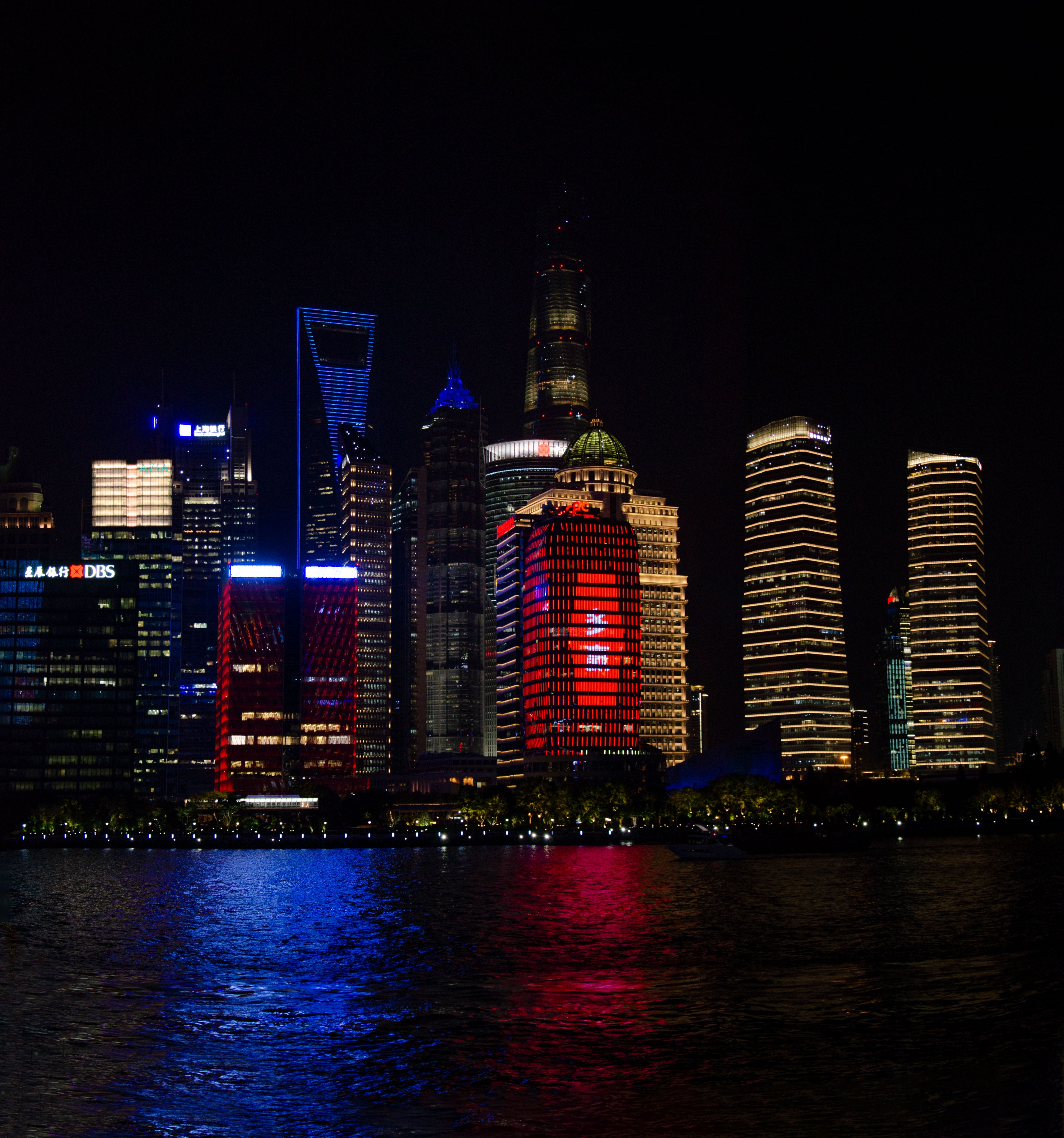 Lighted City Buildings · Free Stock Photo