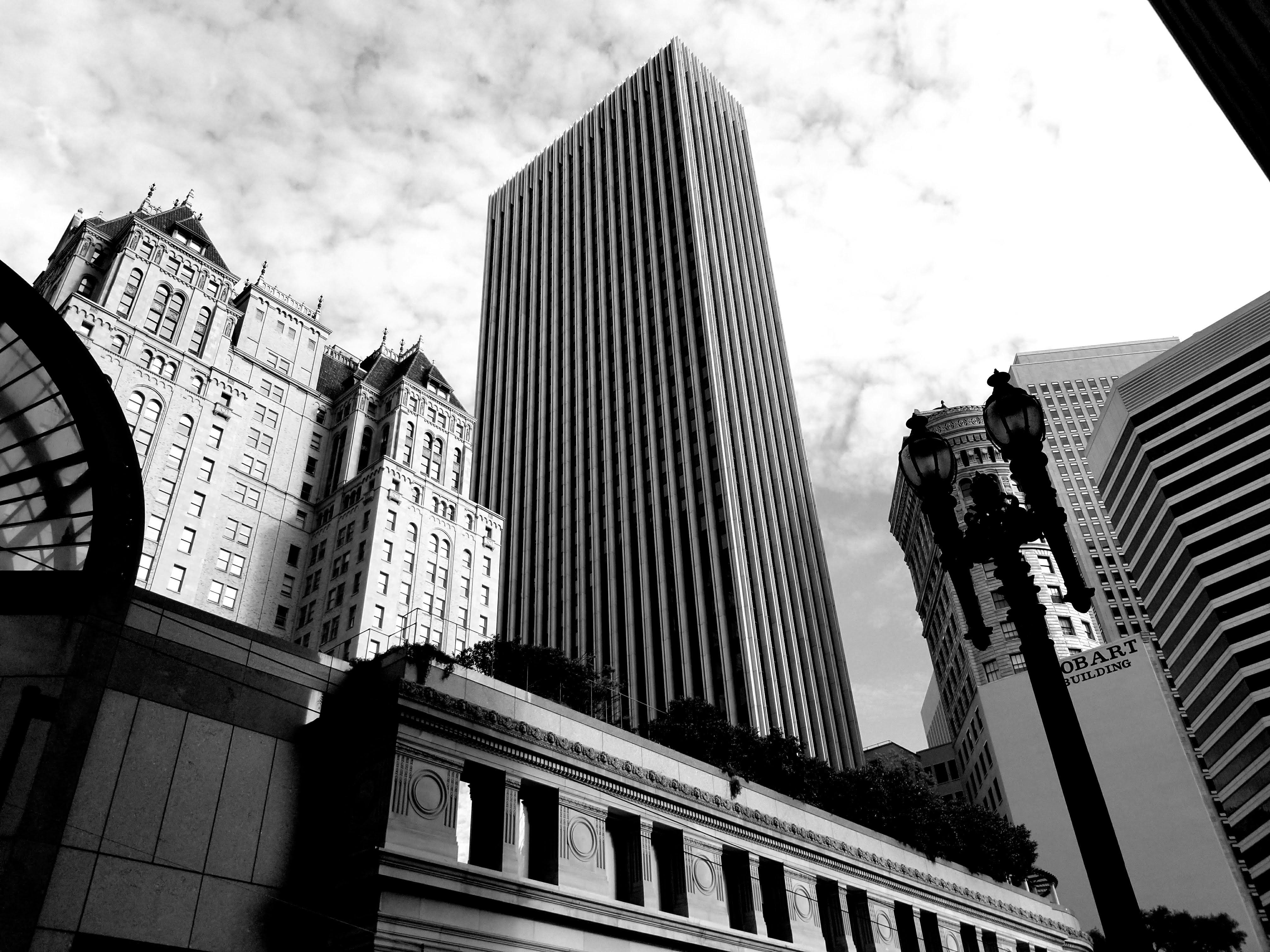 View of Skyscrapers from Below · Free Stock Photo