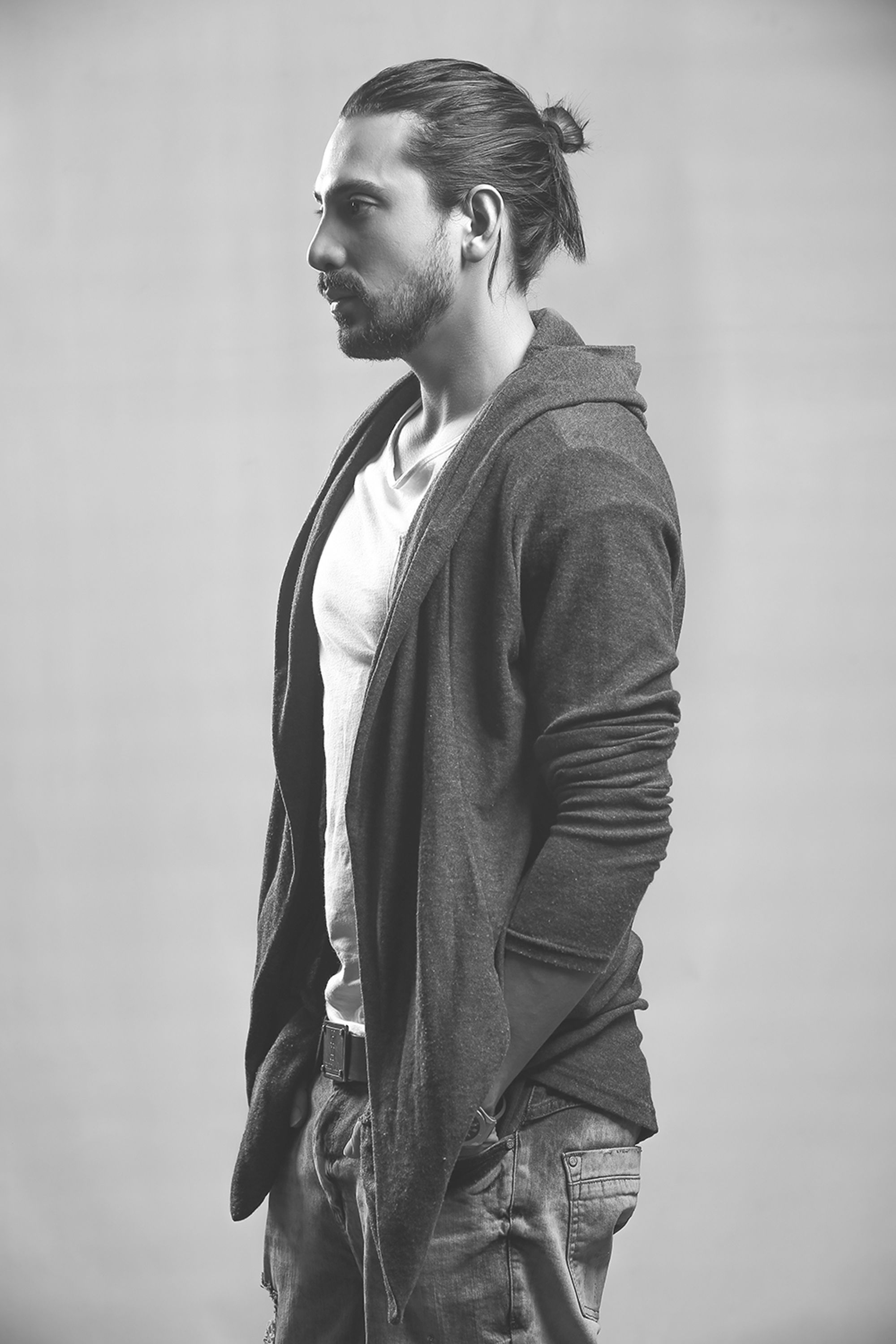 Grayscale Photo Of Man Wearing Collared Shirt · Free Stock Photo