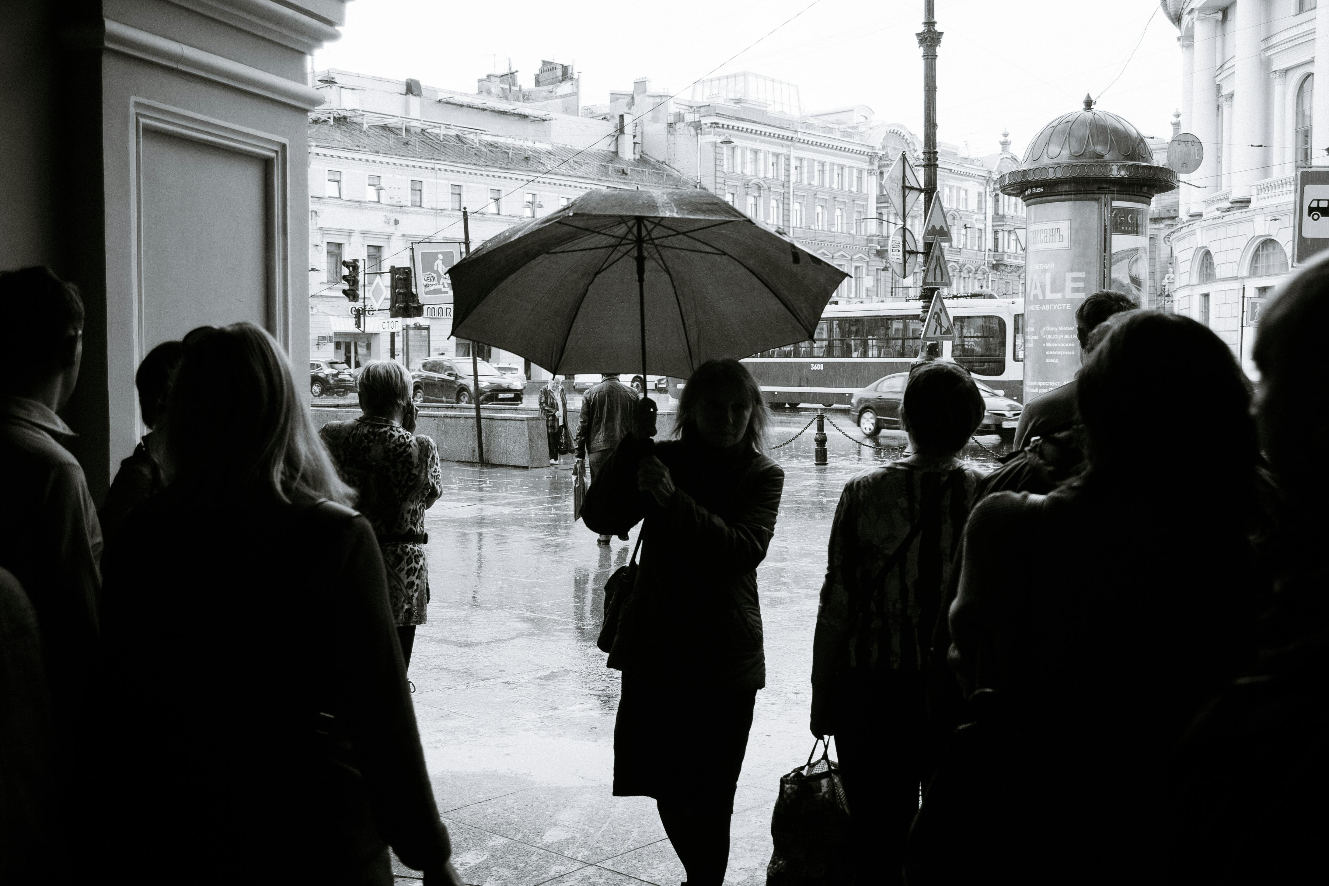 Ethnic group of people moving in street · Free Stock Photo