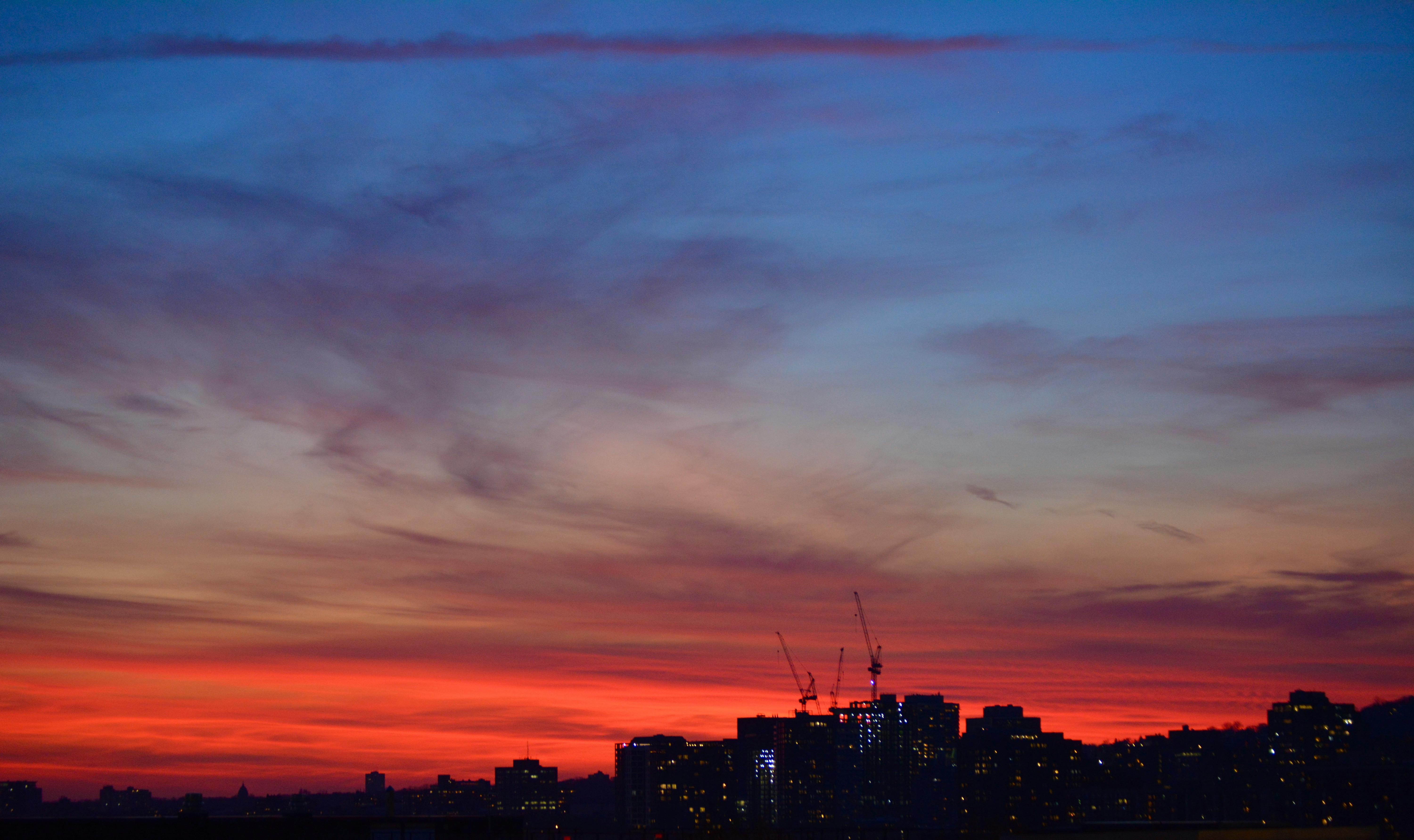 High Rise Buildings during Sunset · Free Stock Photo
