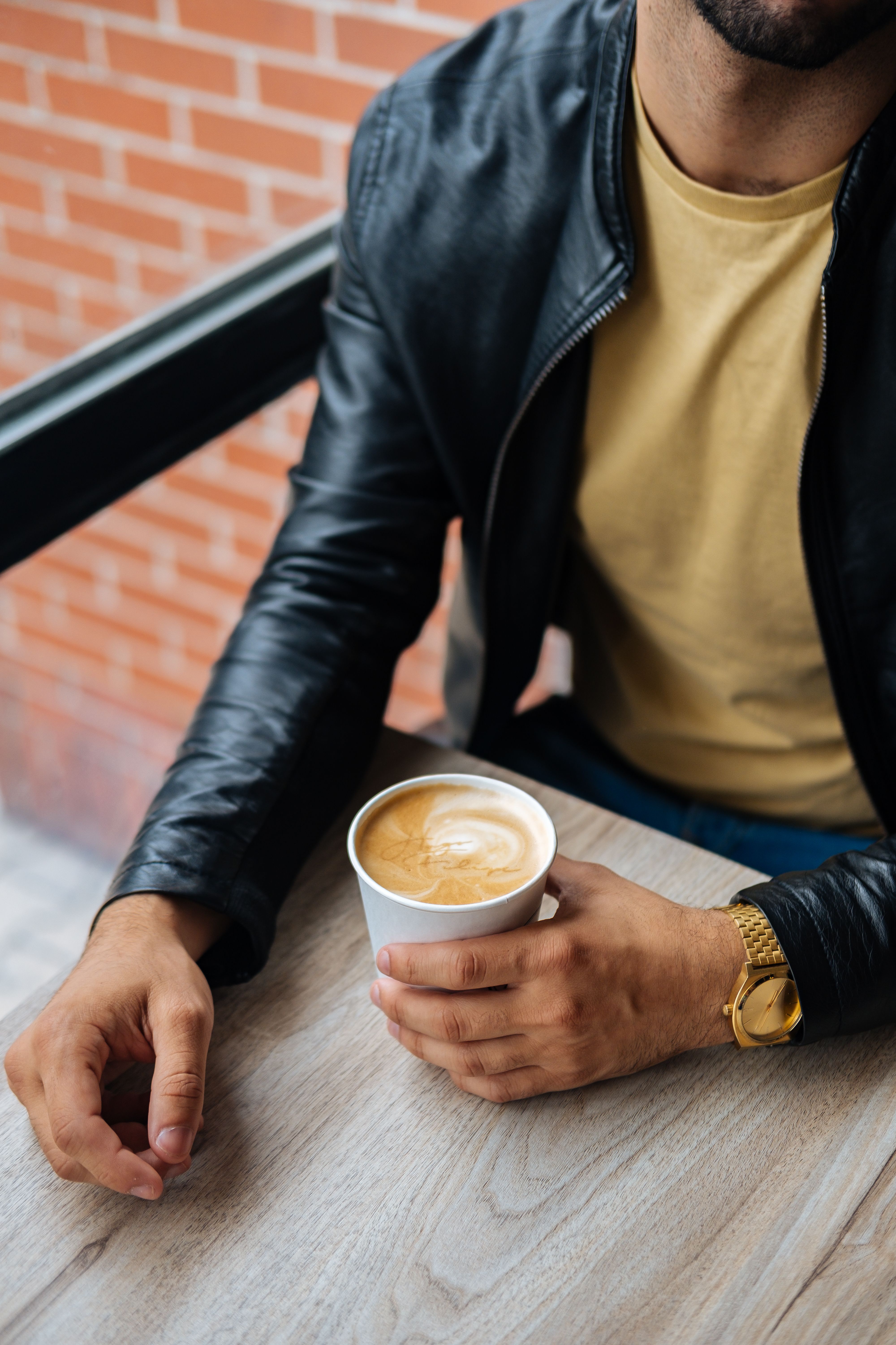 Man Holding Coffee · Free Stock Photo