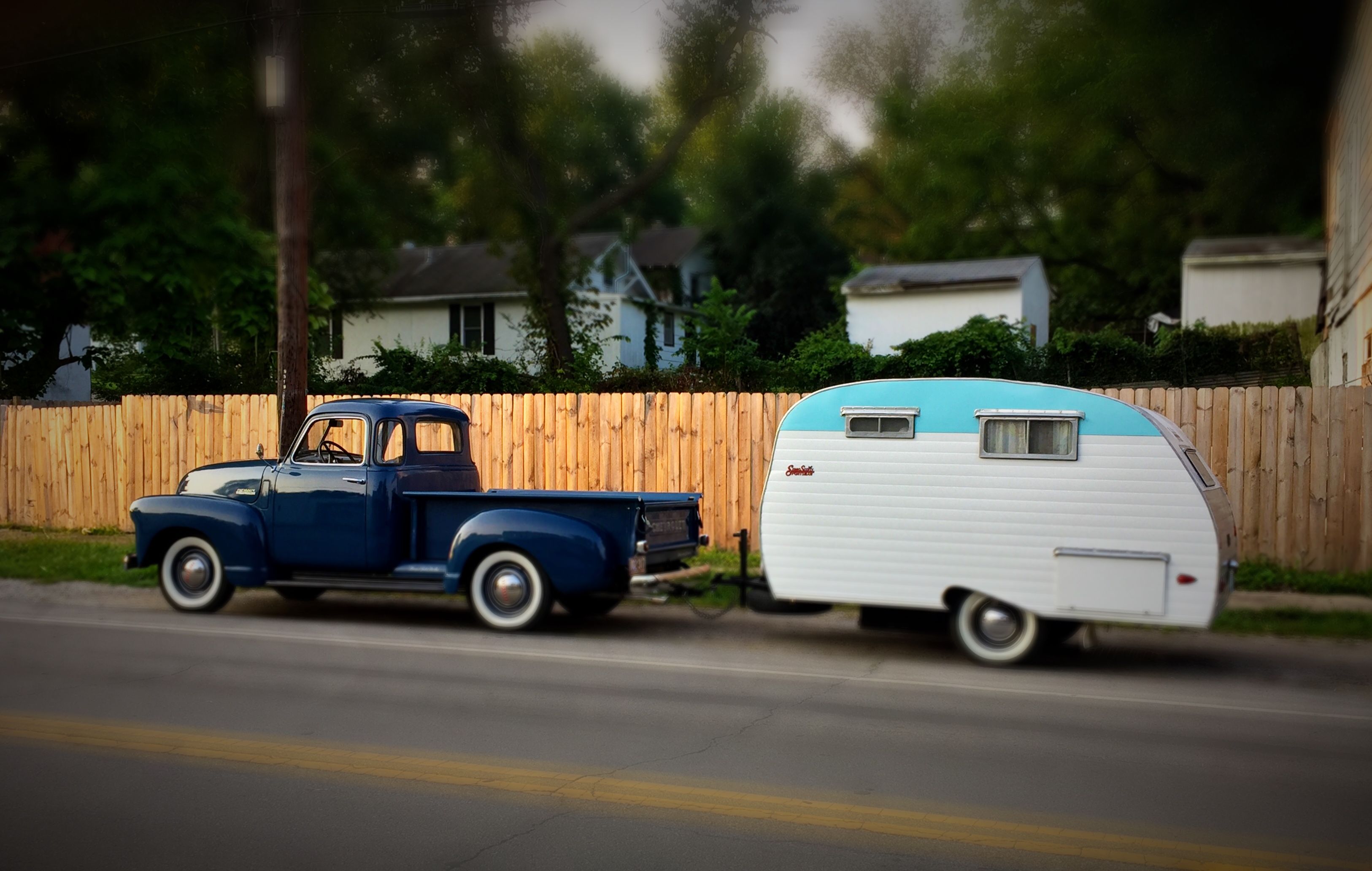 Free stock photo of camper, truck