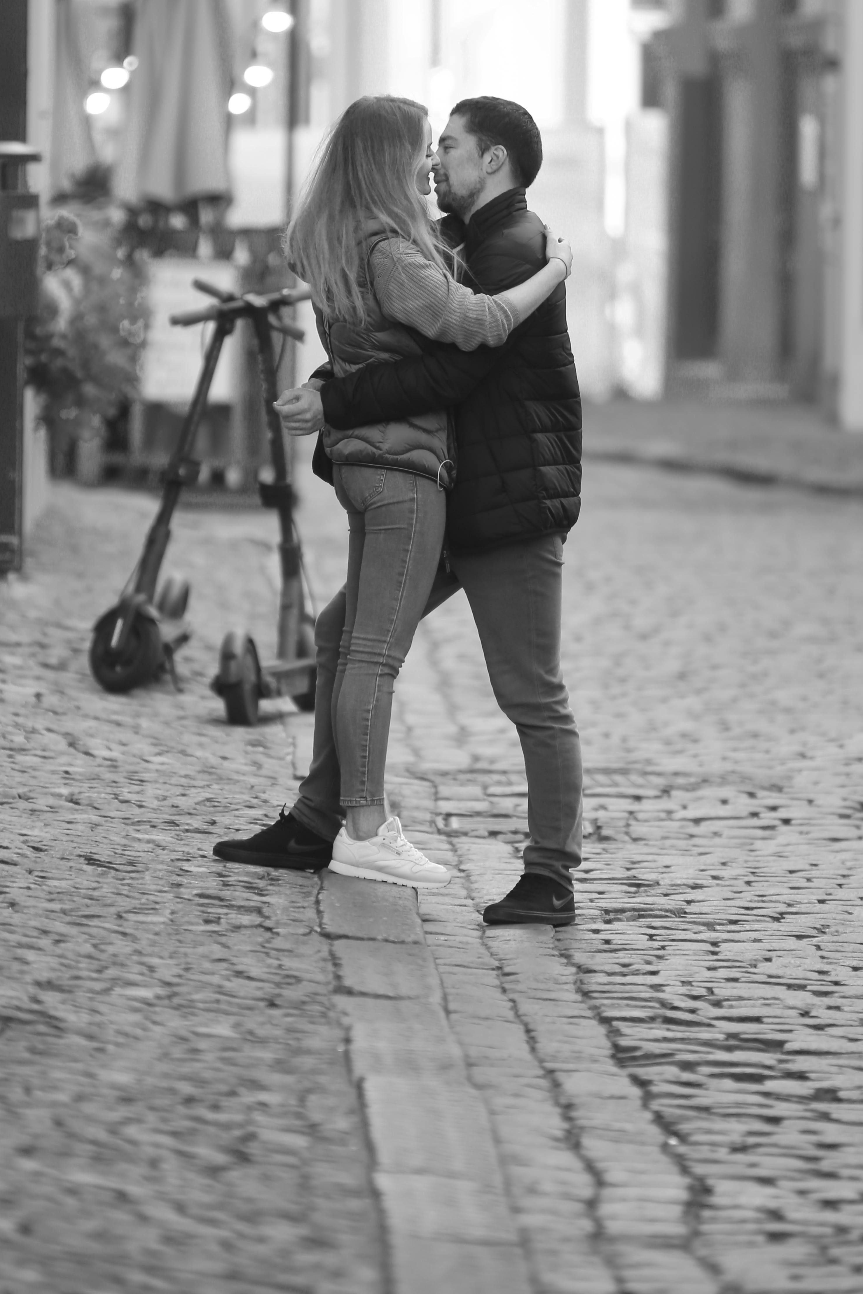 Woman Hugging Woman From Behind · Free Stock Photo