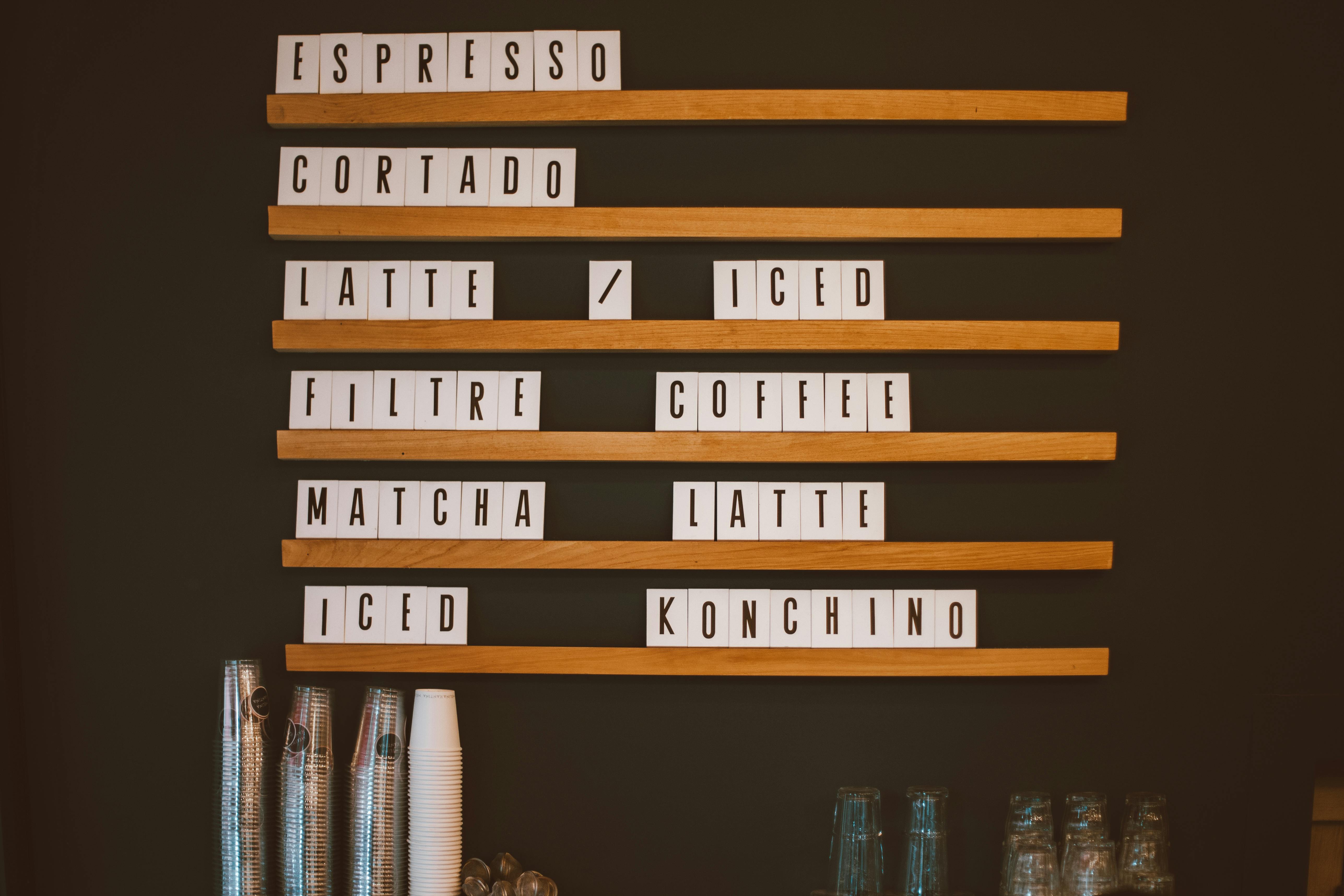 Latte Menu Design Photos, Download The BEST Free Latte Menu Design ...