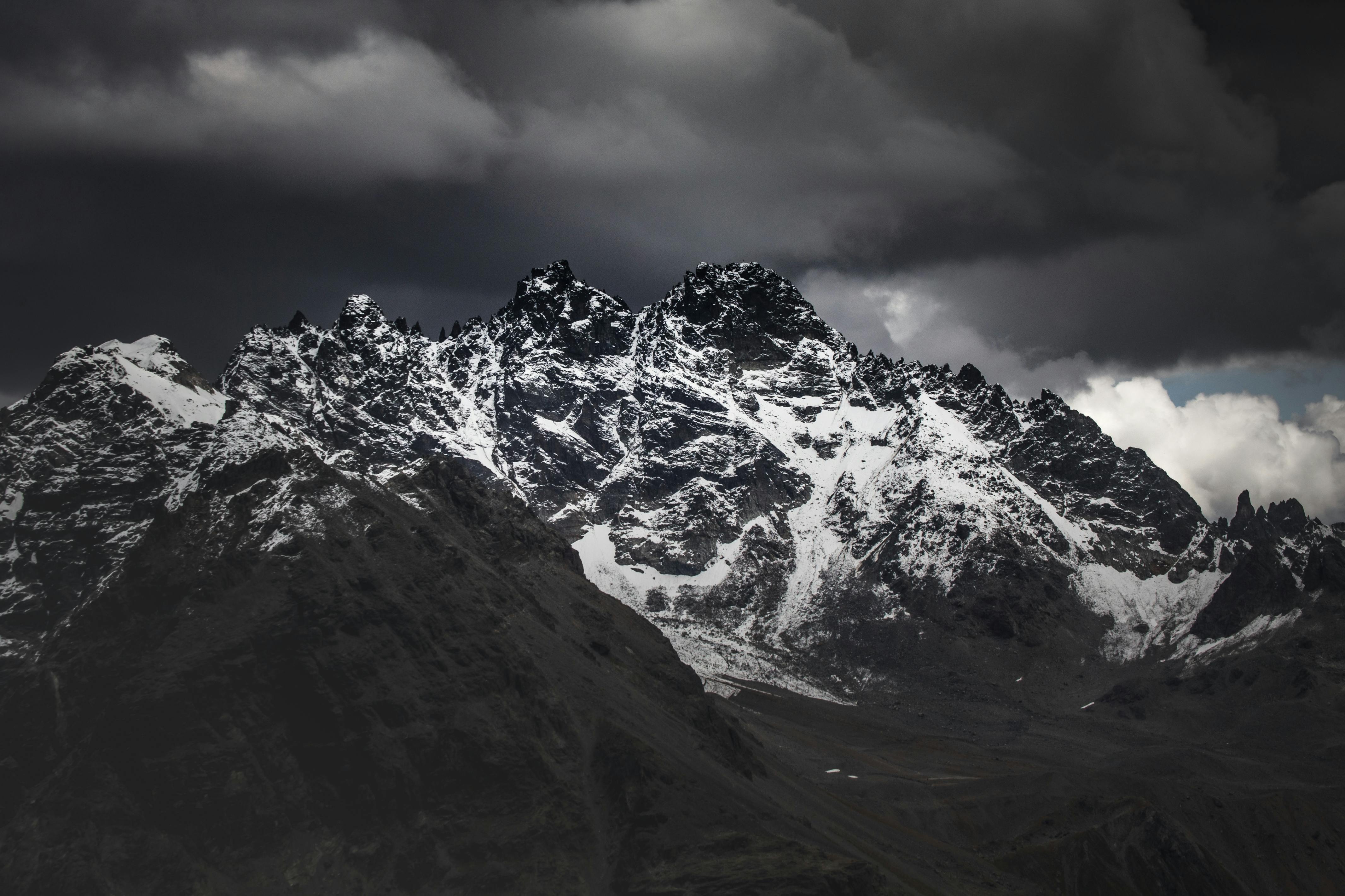 Snow-Covered Mountains · Free Stock Photo
