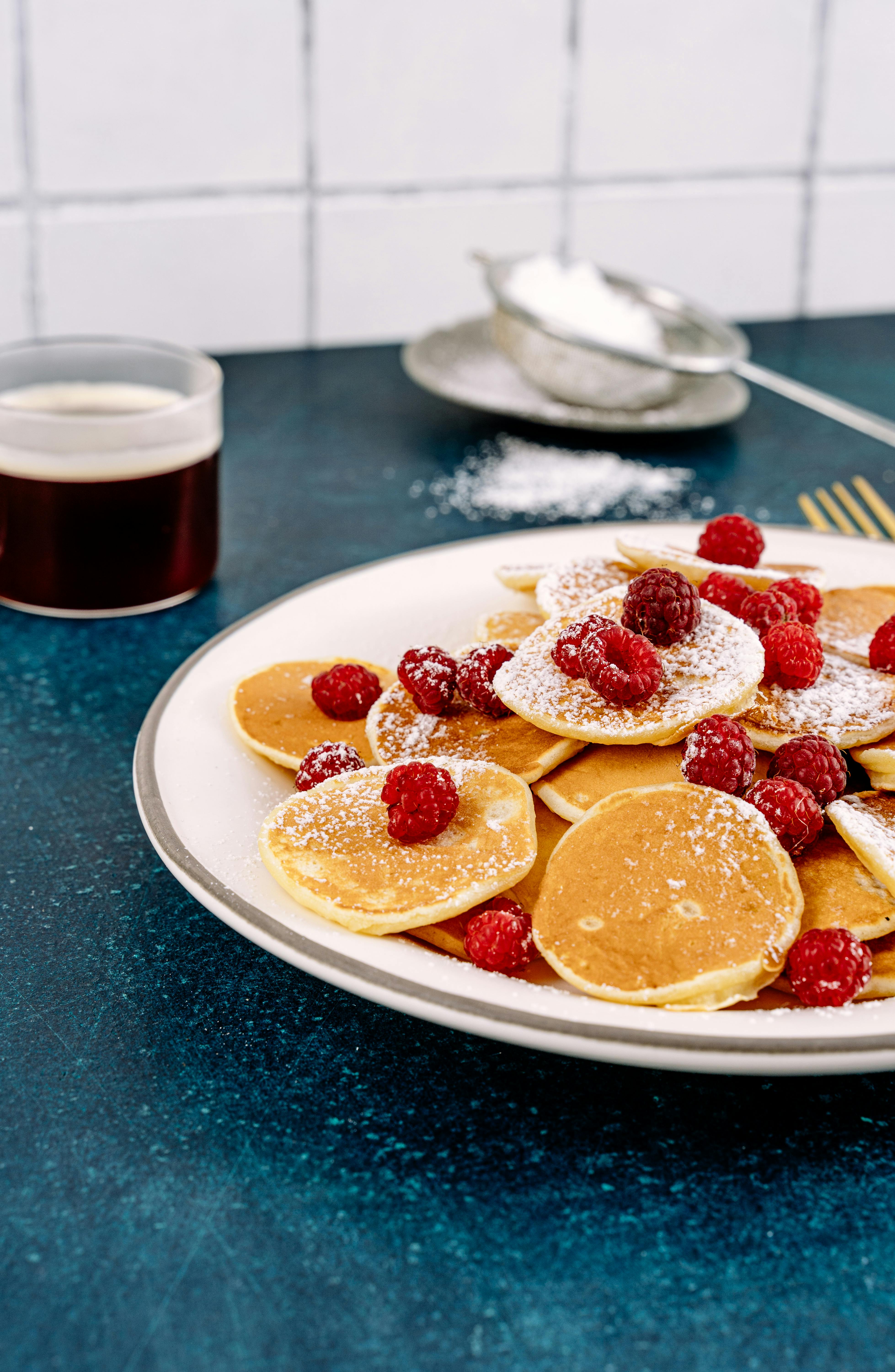 Close-Up Photo Of Pancake On Top Of The Table · Free Stock Photo