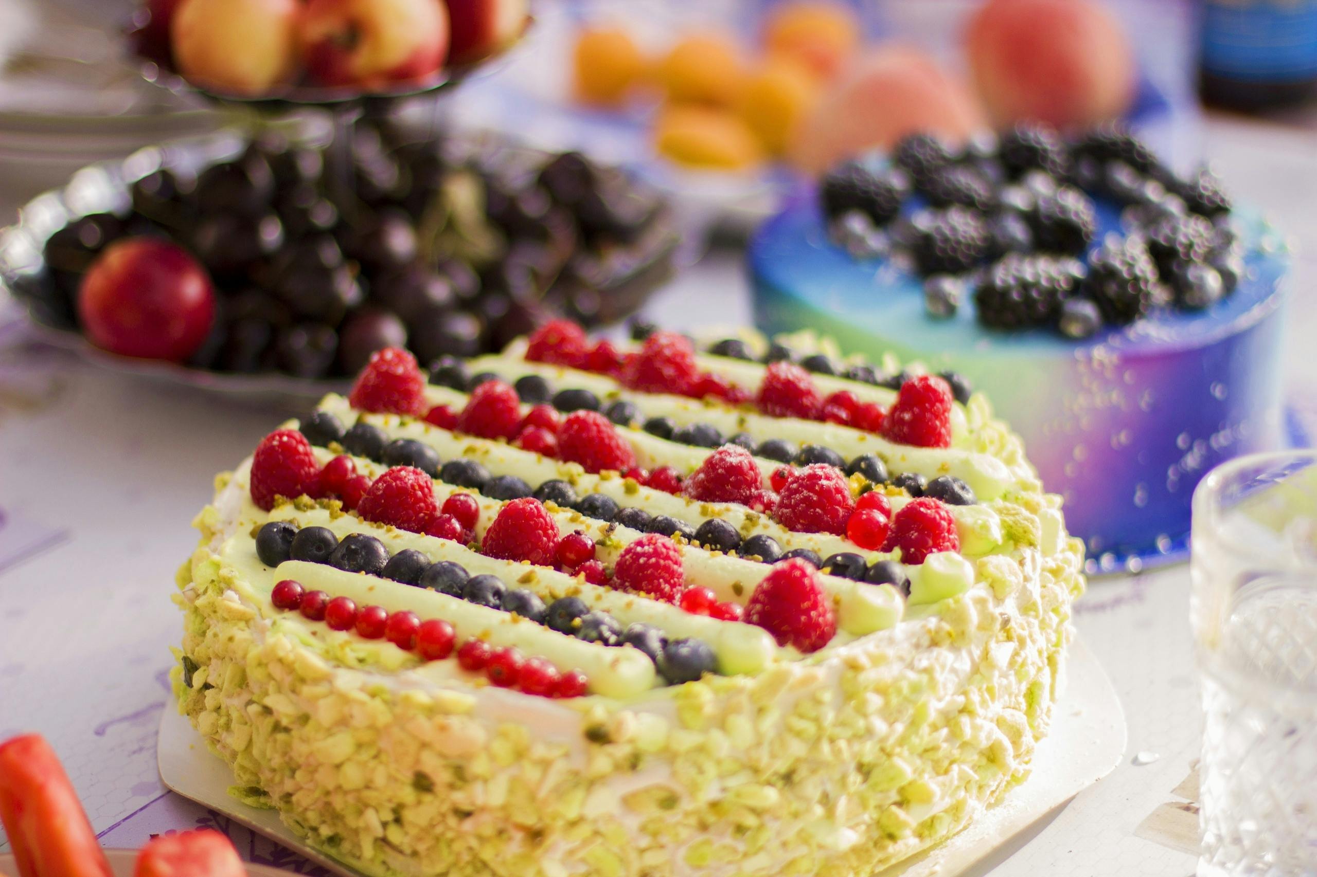 Close Up Shot of Cakes on the Table · Free Stock Photo