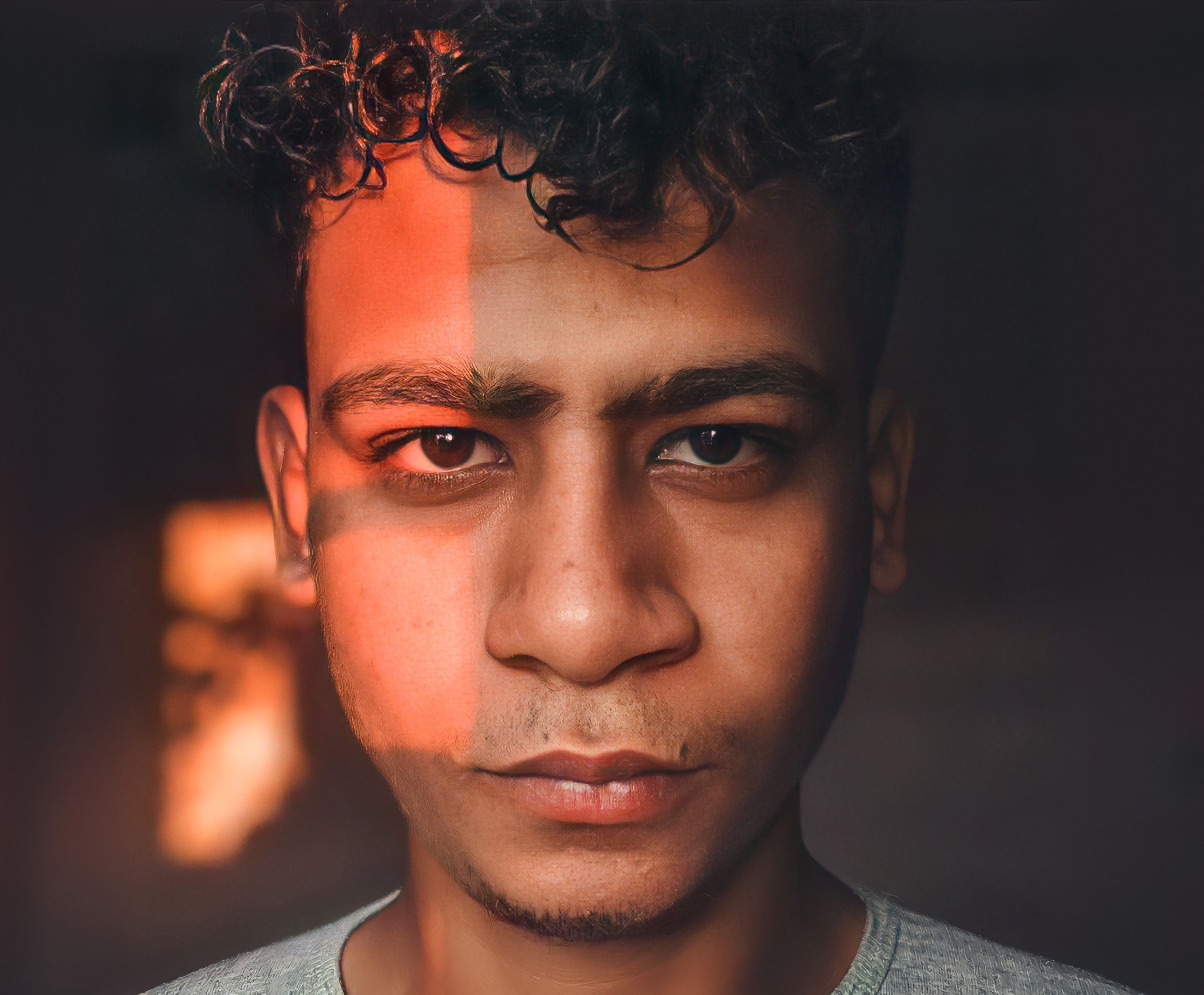 Close Up Photo of a Man's Face · Free Stock Photo