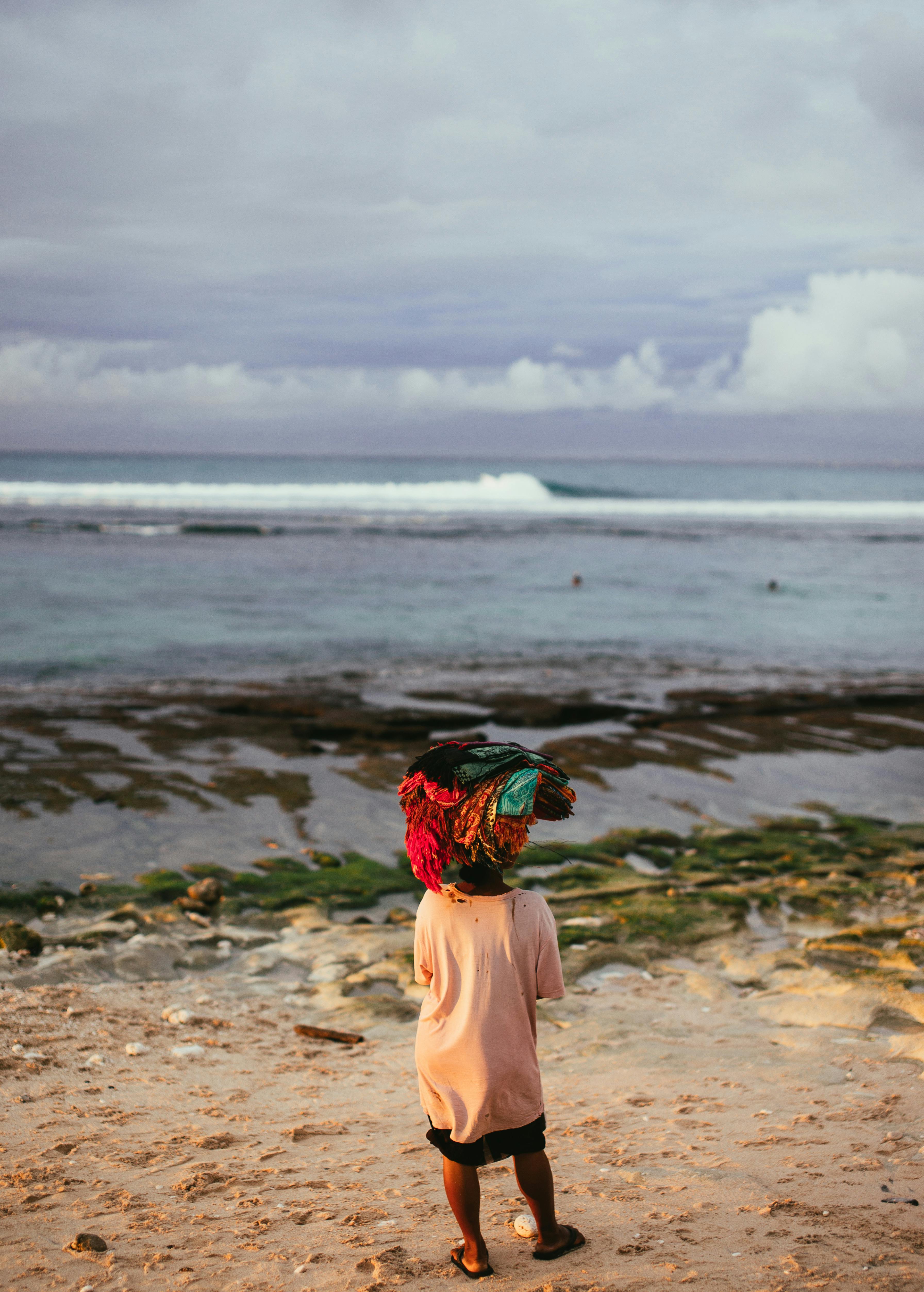 Child on Beach · Free Stock Photo
