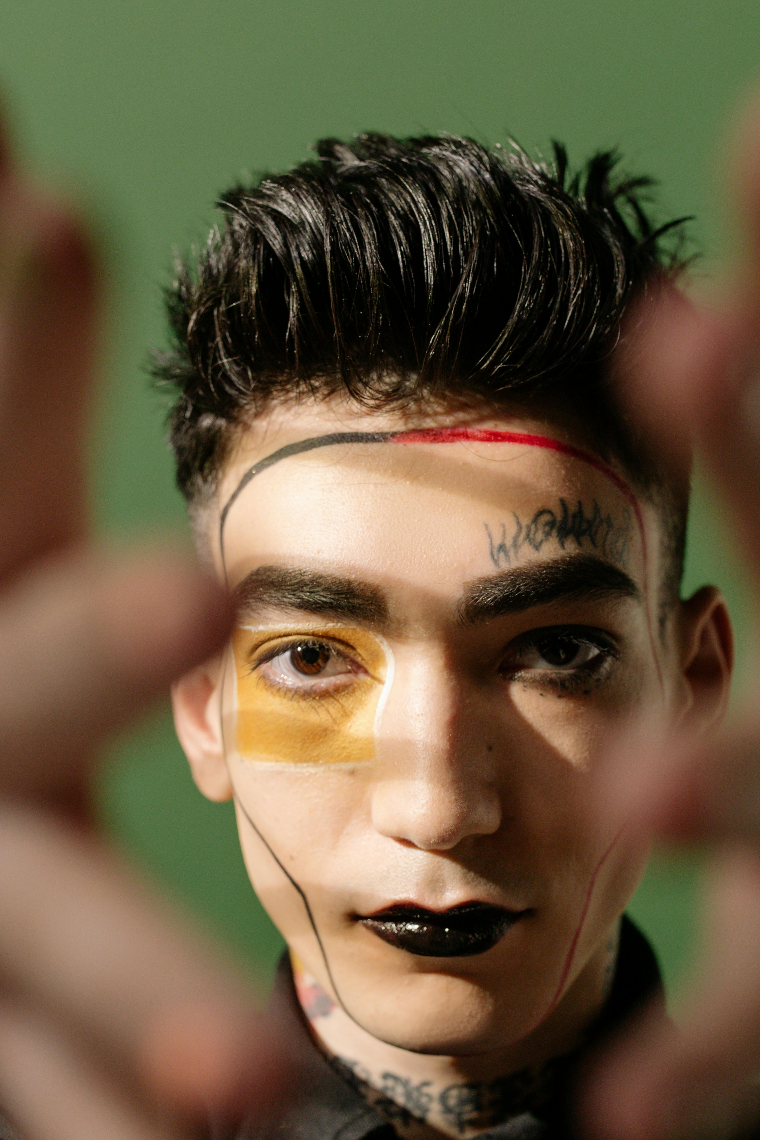 Man With Face Paint · Free Stock Photo