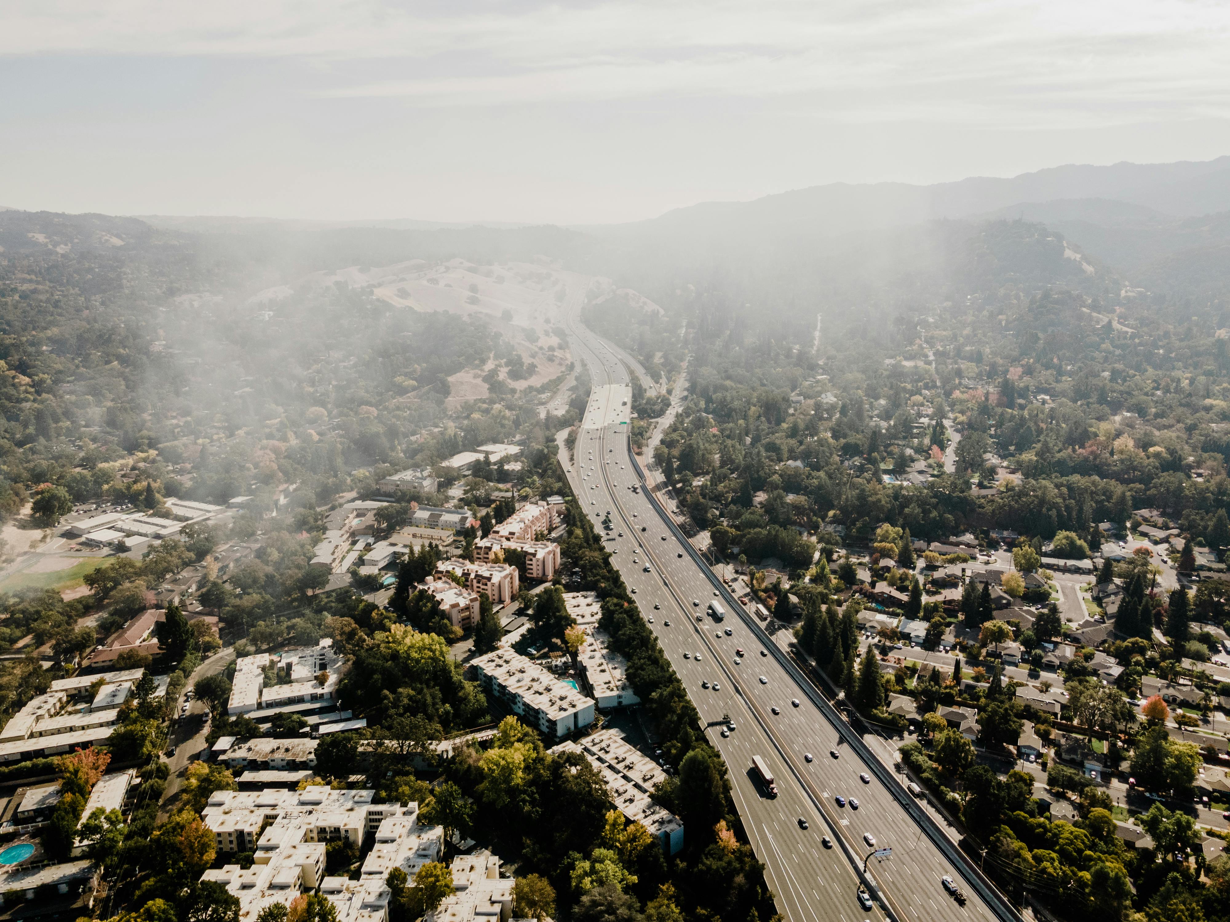 Aerial View of Houses · Free Stock Photo