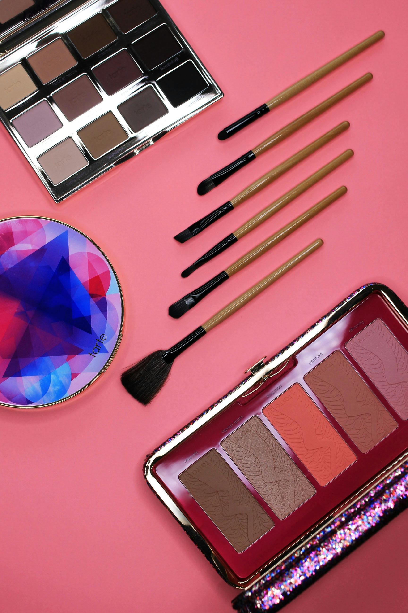 High Angle Shot of Makeup Materials · Free Stock Photo