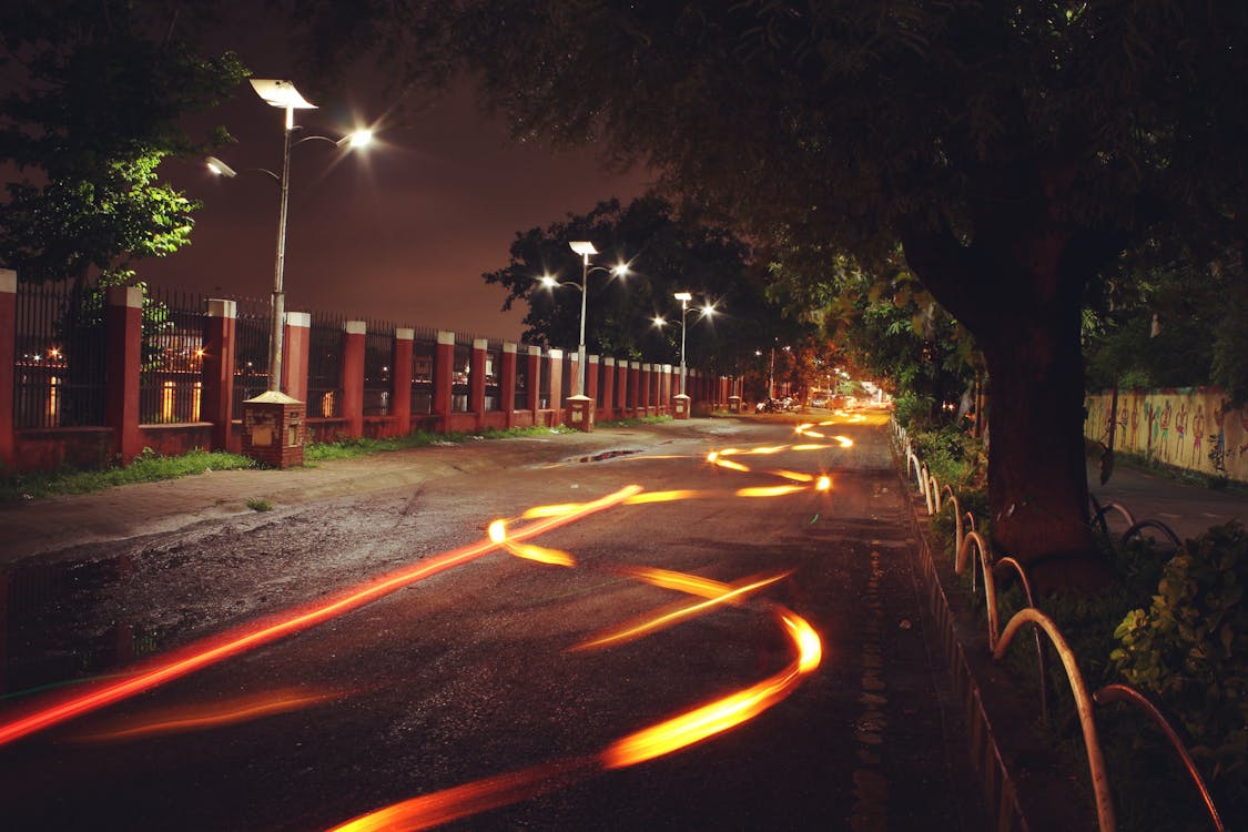 Free Stock Photo Of road light trails night photography canon free-stock-photo-of-road-light-trails-night-photography-canon