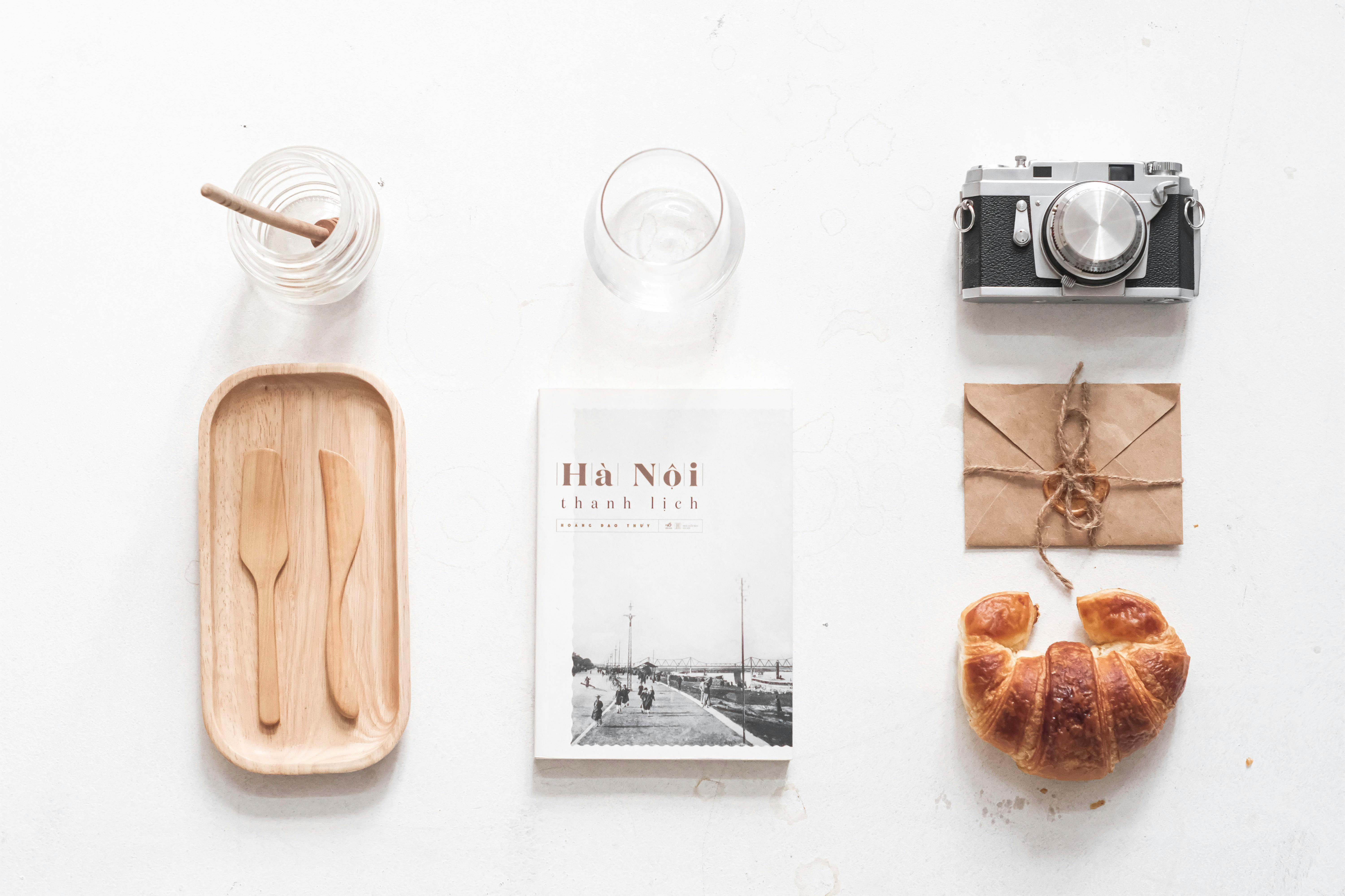 Random Objects on White Surface · Free Stock Photo