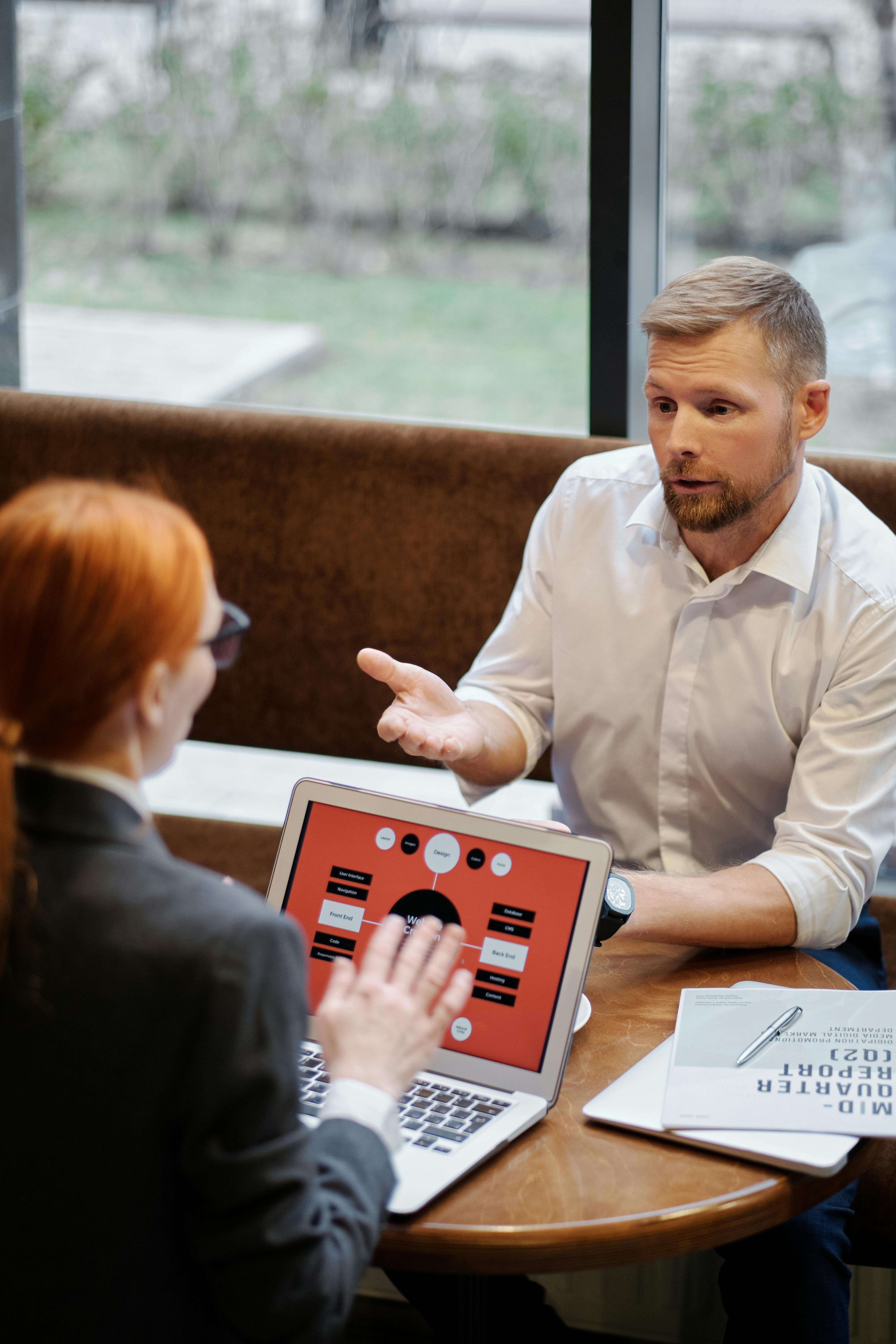 Two Men Talking · Free Stock Photo