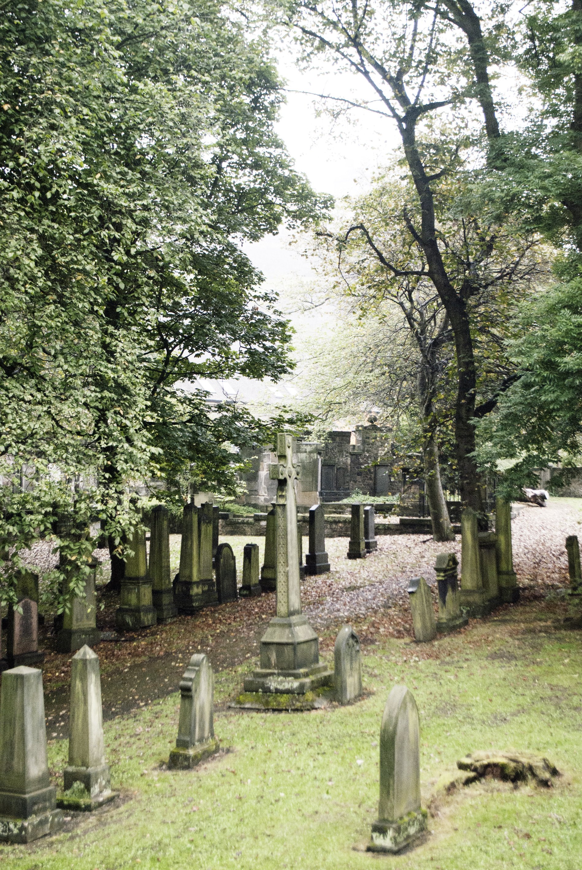 Concrete Tombs at a Graveyard · Free Stock Photo