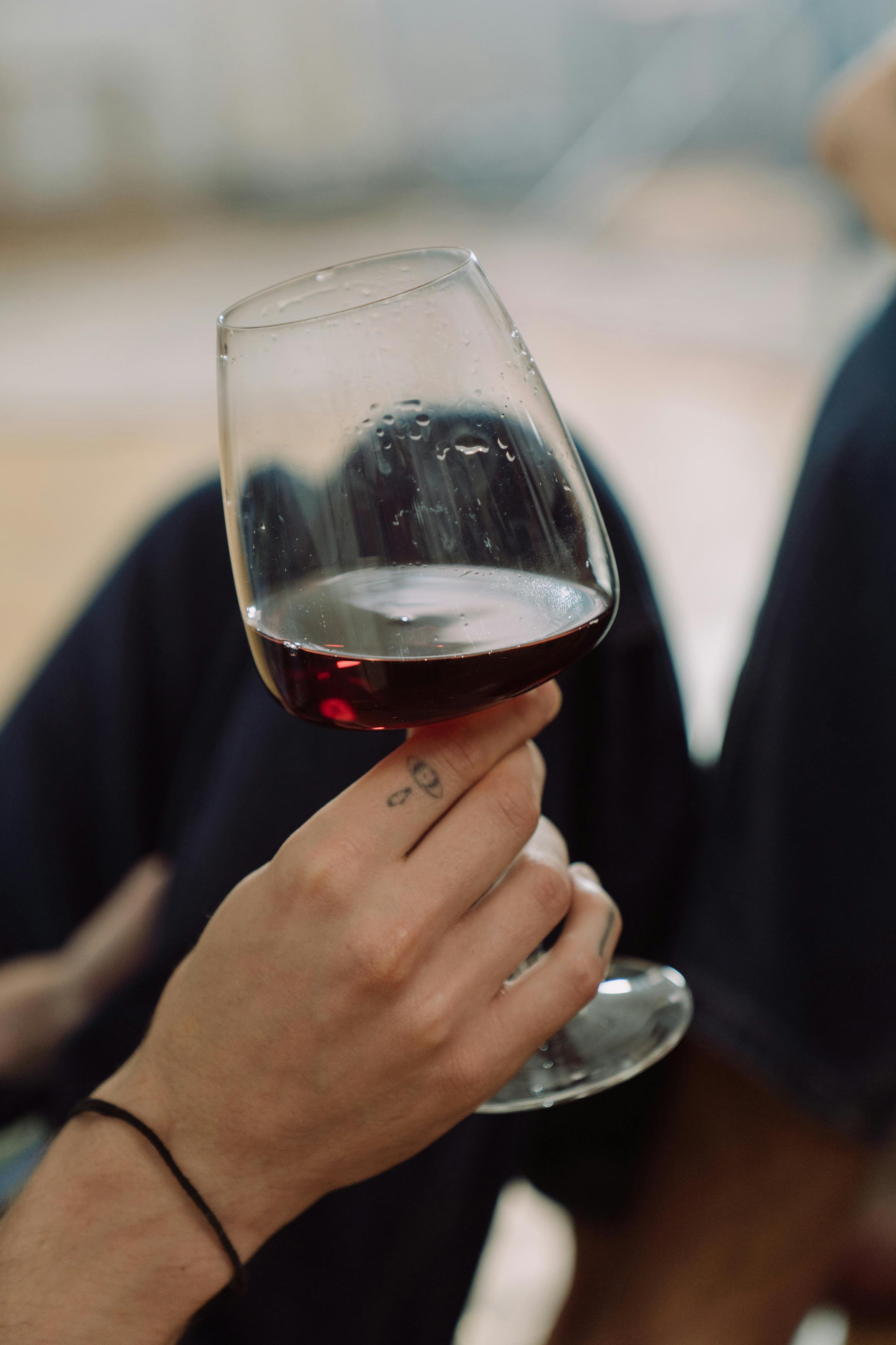Close Up Photo of Person Holding Wine Glass · Free Stock Photo